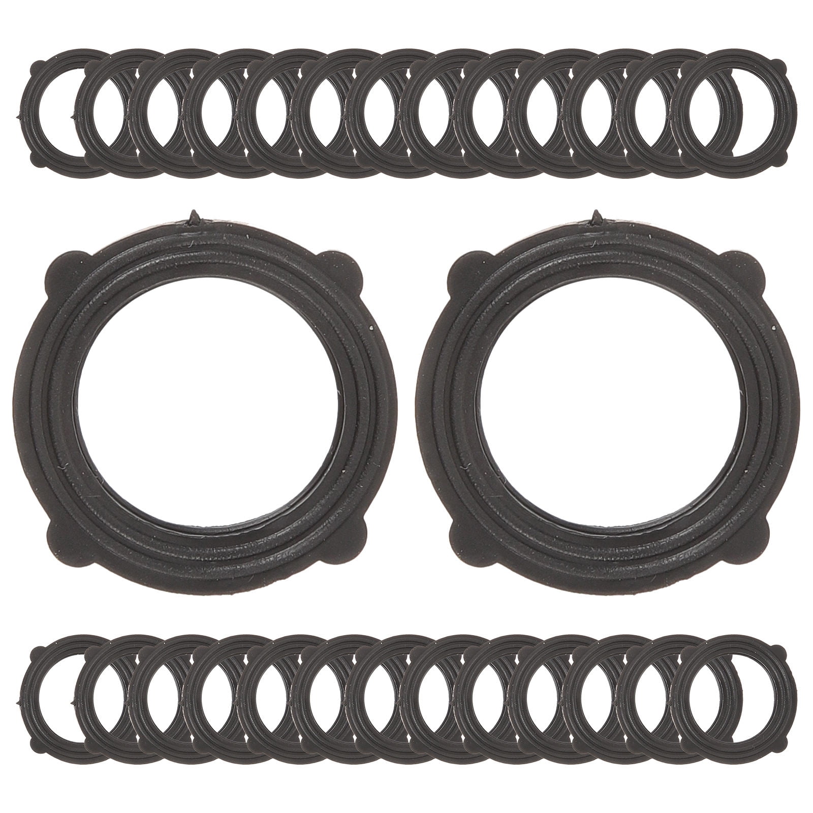 HEANUJJ 30Pcs Black Round Rubber Gaskets for Connecting Faucet and Hose ...
