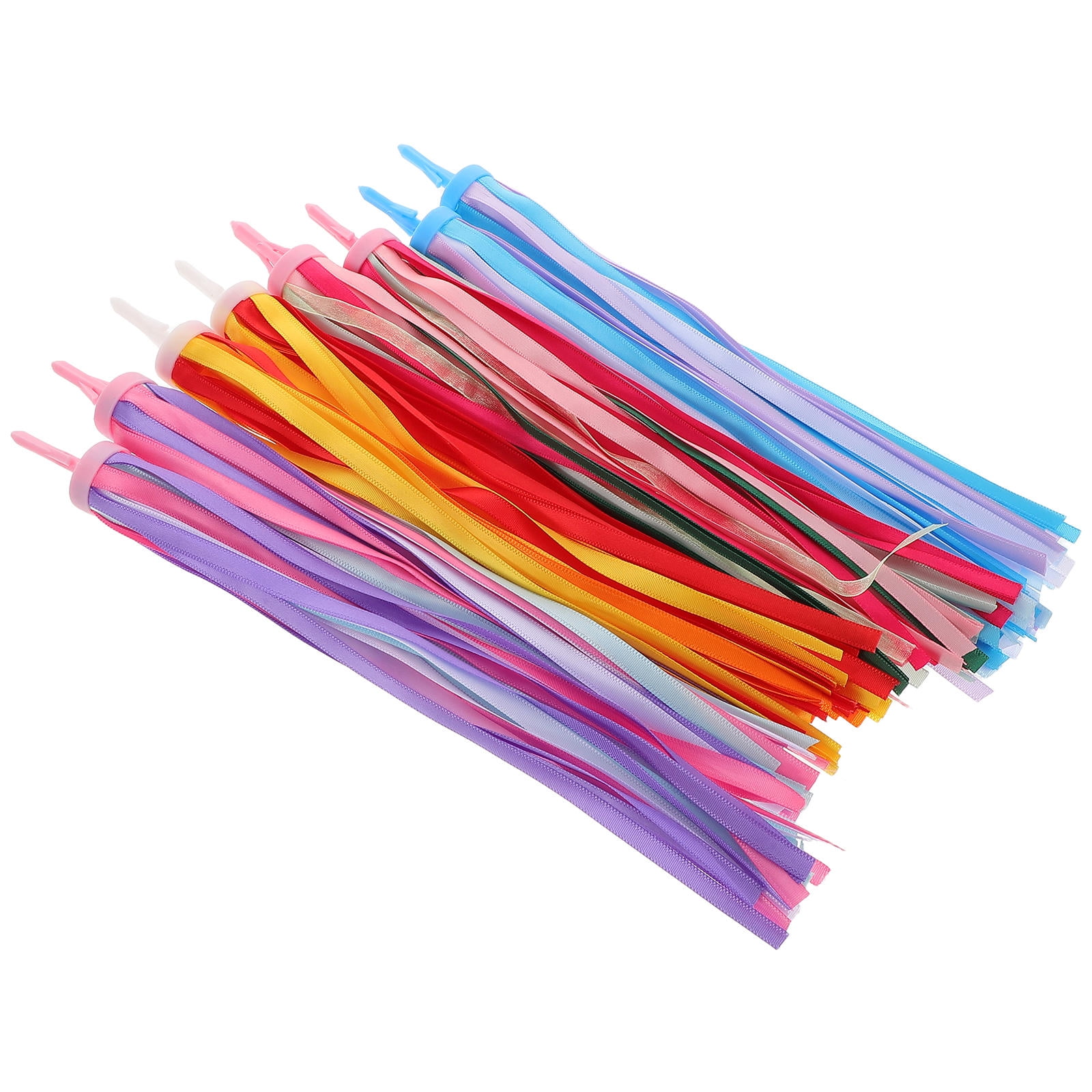 HEANUJJ 4Pairs Assorted Color Plastic Handlebar Streamers for Bike and ...