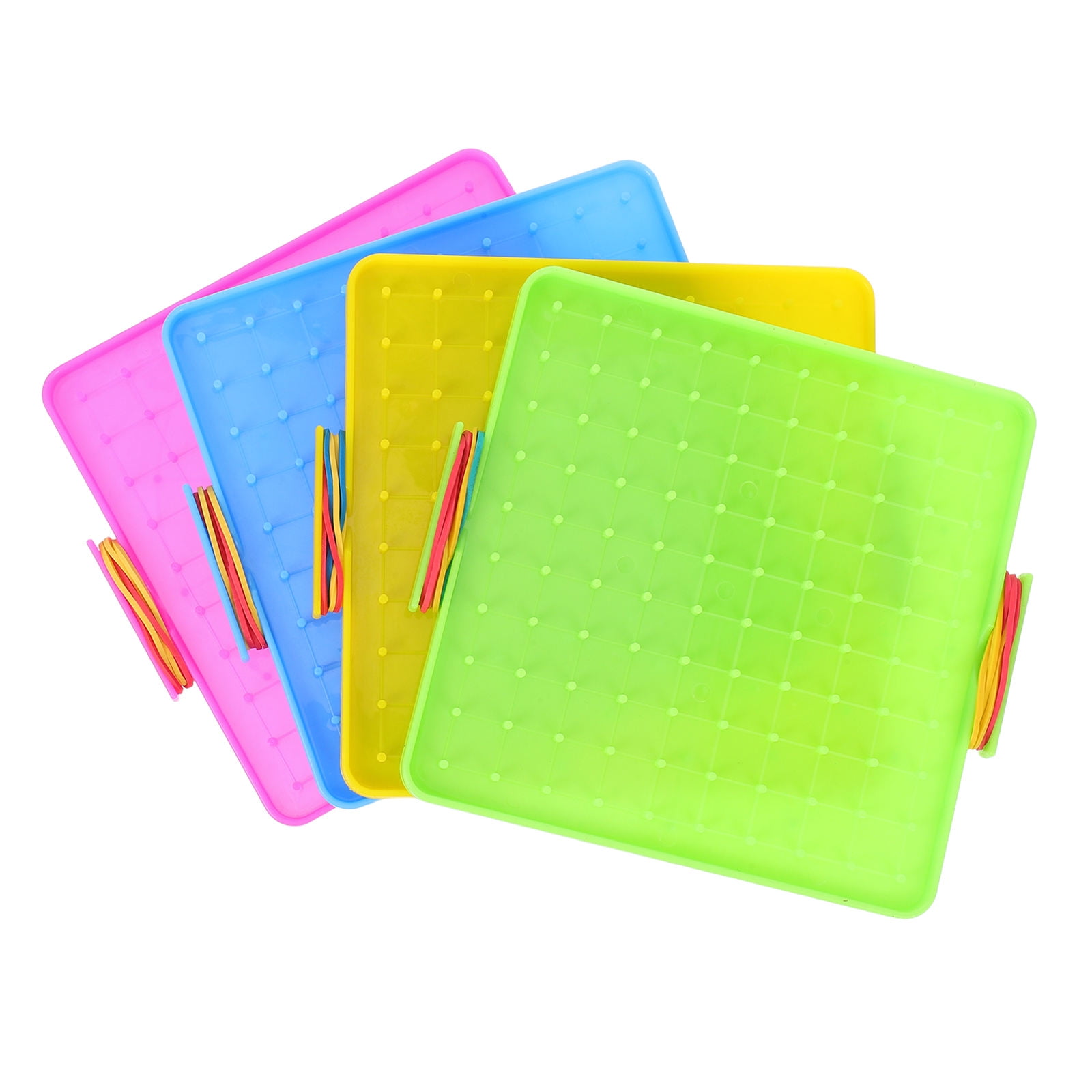 HEANUJJ 4 Sets Plastic Math Manipulative as Educational Tool for Math ...