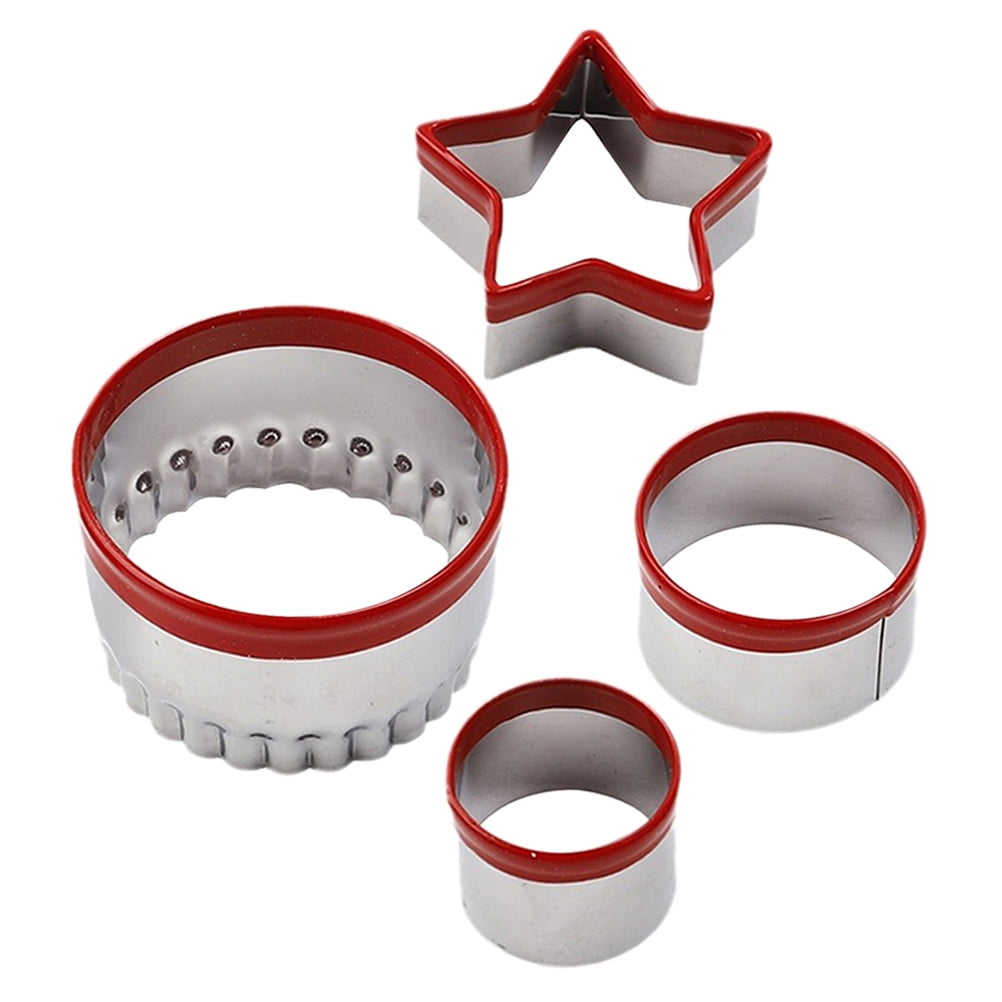 HEANUJJ Cookie Cutters, Multi-Color 430 Stainless Steel, Versatile ...