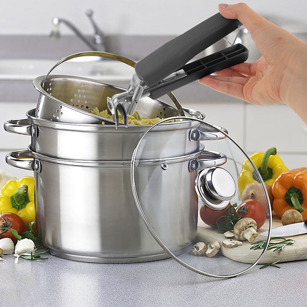 HEANUJJ 4Pcs Kitchen Hot Plate Clamp with Anti Scald Design and ...