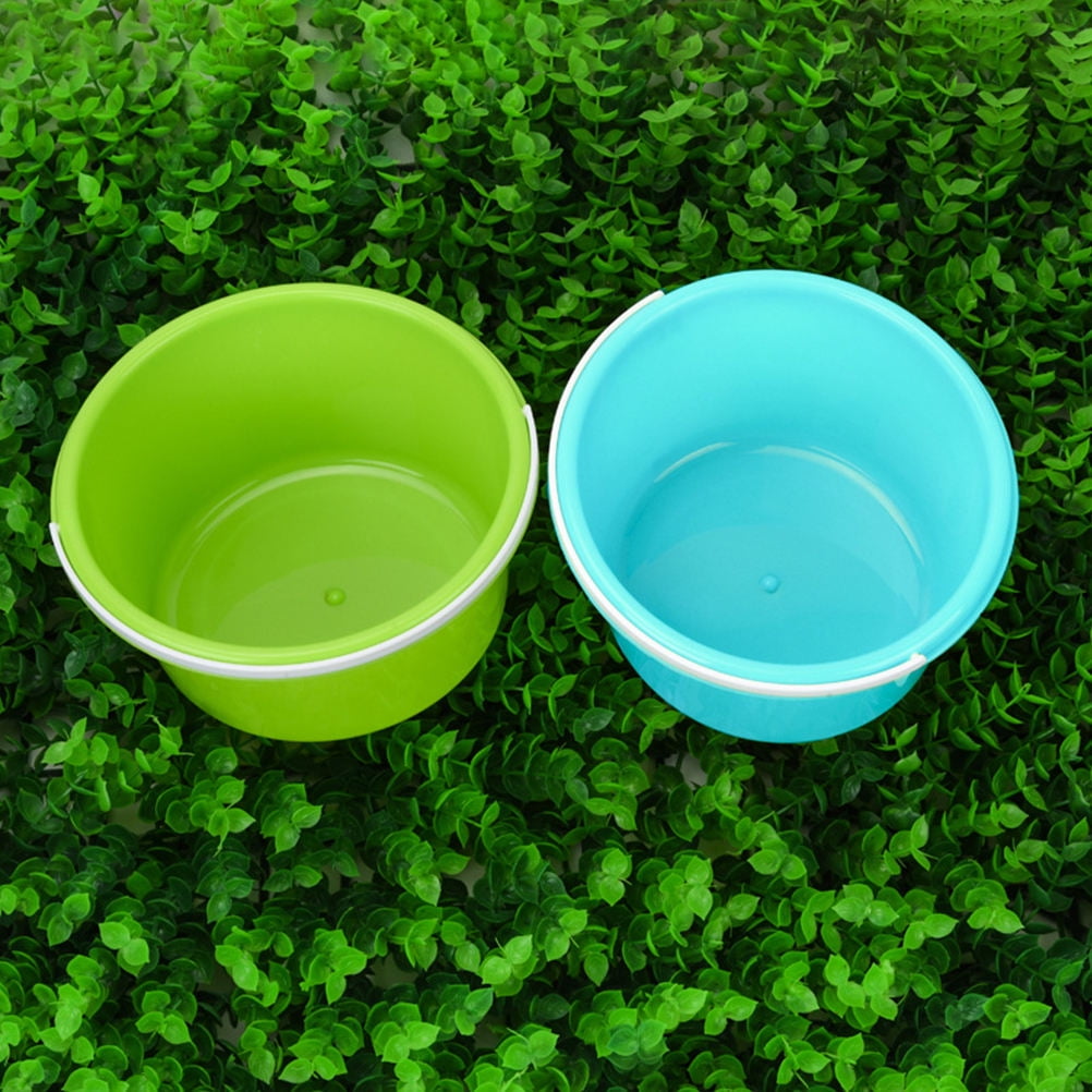 HEANUJJ 4pcs Simple Structure Plastic Beach Pail Assorted Color for ...