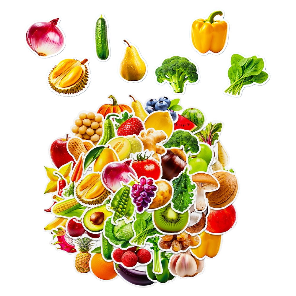 HEANUJJ Motivational Stickers for Students Food Stickers Assorted Color ...