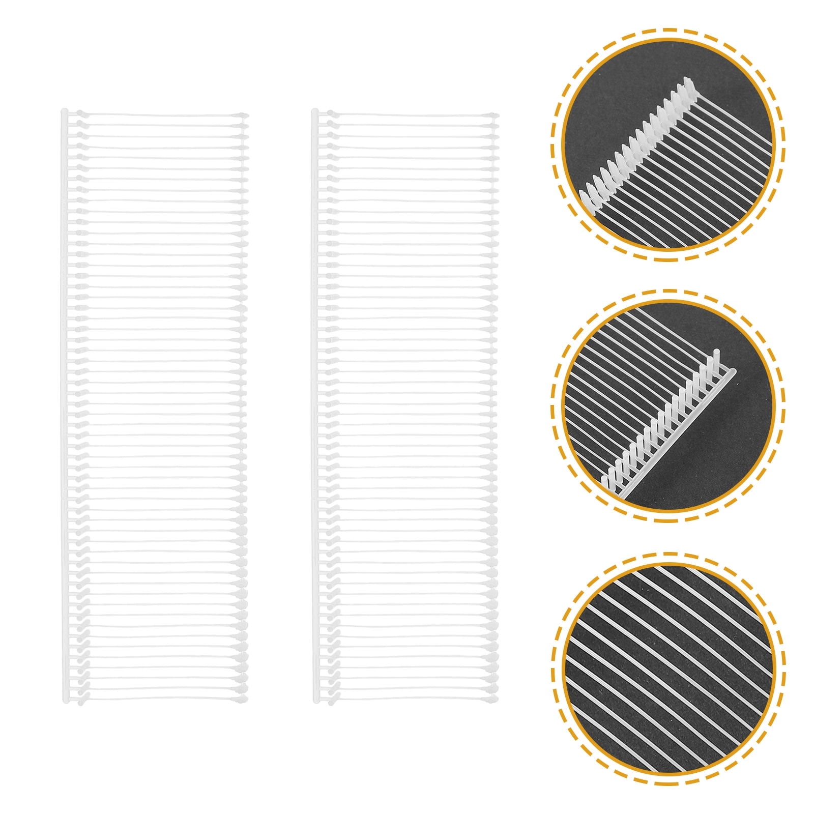 HEANUJJ 5000Pcs Transparent Plastic Tag Barbs for Price Tag Fastener ...