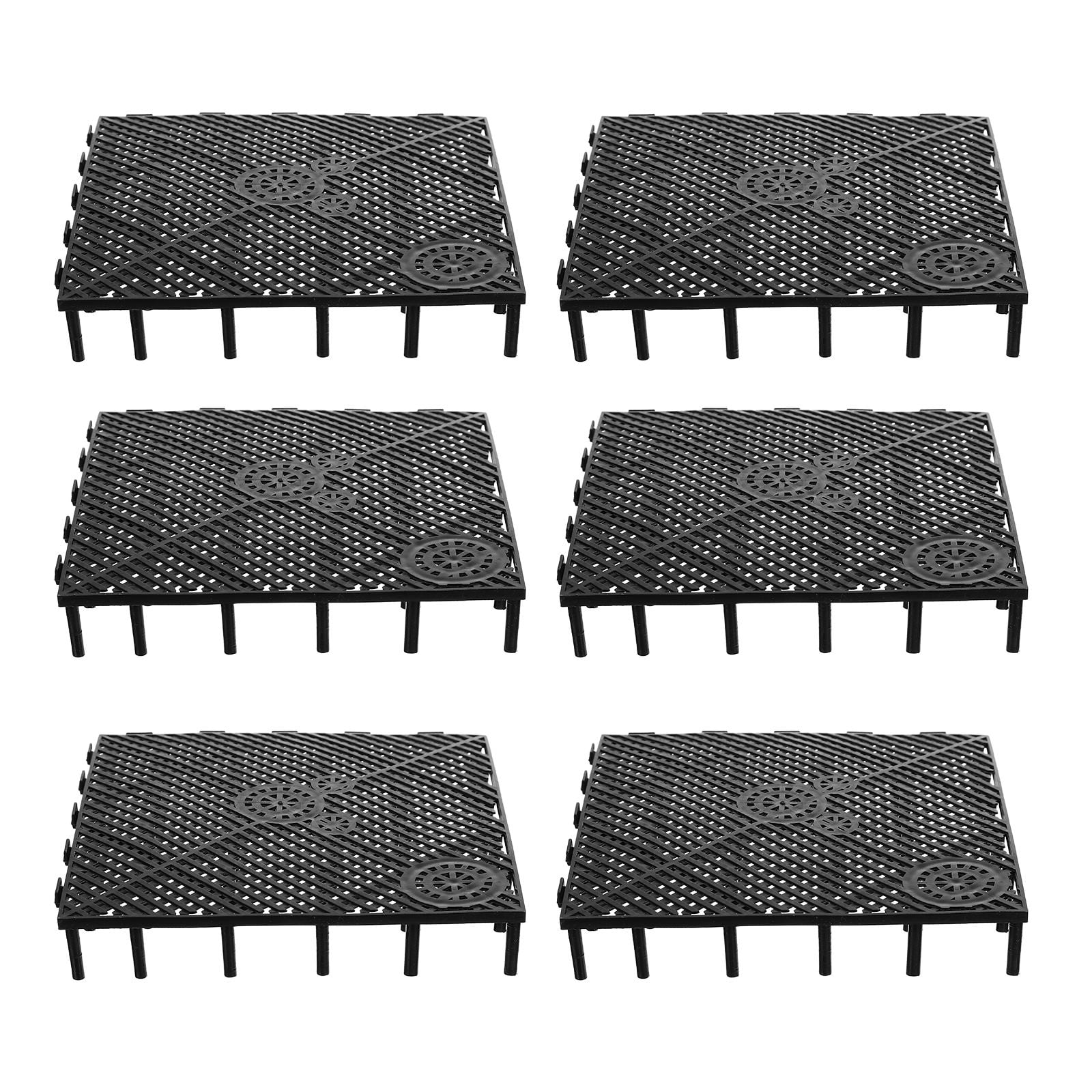 HEANUJJ 6-Pack Black Plastic Aquarium Dividers Fish Tank Accessories ...
