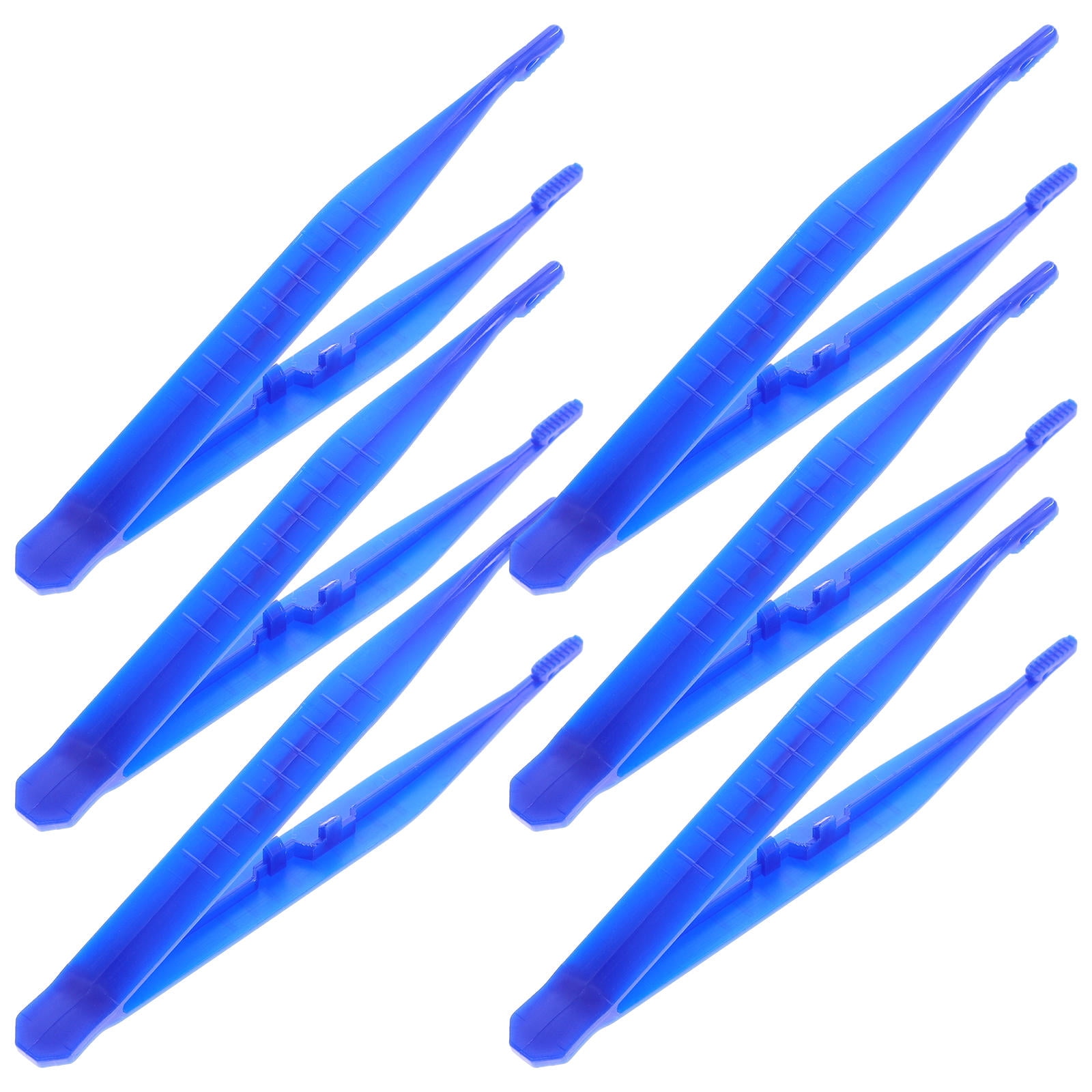 HEANUJJ Reptile Insect Tweezers Plastic Blue 6Pcs - Walmart.com