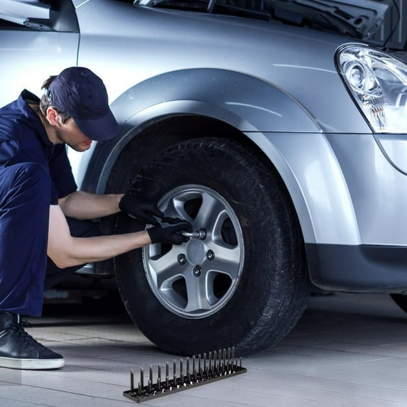 HEANUJJ 6-Piece Plastic Socket Organizer for Tool Storage and Garage ...