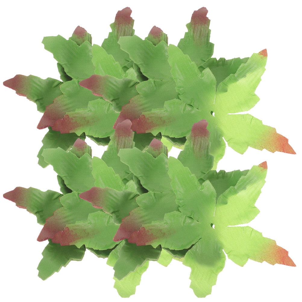 HEANUJJ 80pcs Diy Fabric Sepals Flower Fake Calyxes Multi Fabric DIY ...