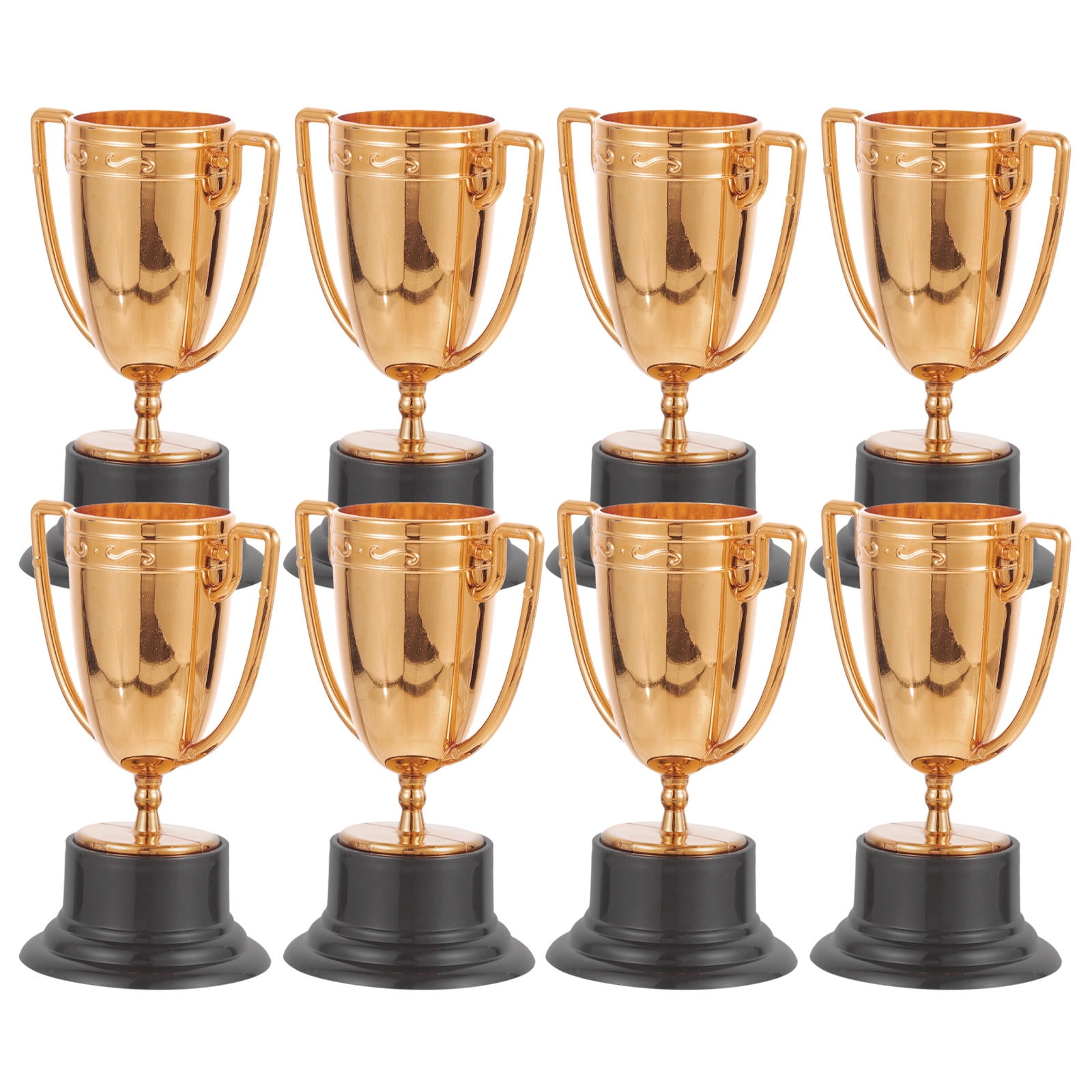 HEANUJJ Mini Sports Awards Golden Plastic 8Pcs - Walmart.com