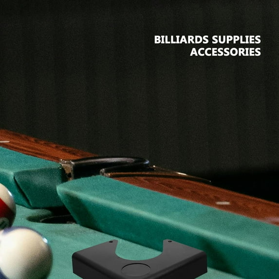 HEANUJJ 8Pcs Black Billiard Table Chrome Corner Plates for Pool Table ...