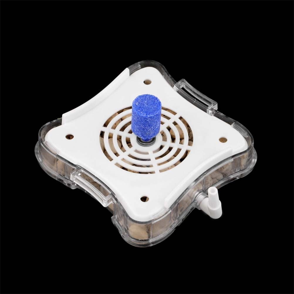 HEANUJJ Aquarium Fish Tank Pneumatic Biochemical Filter White Plastic ...