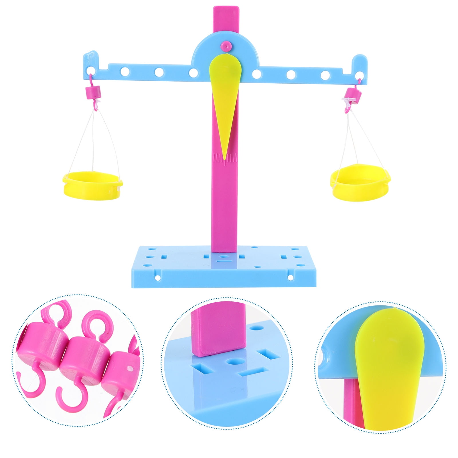 HEANUJJ Balancing Game Toy for Kids Lever Shape 16X6.1In Blue Abs 1 Set ...