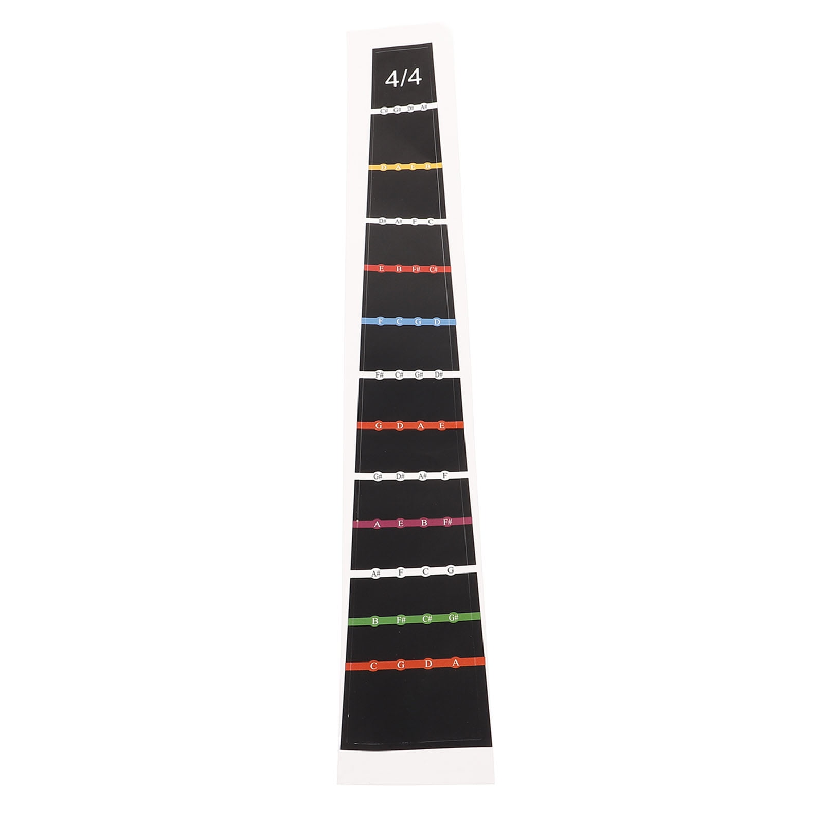 HEANUJJ Practical Fingerboard Stickers Cello Fretboard Sticker Black ...