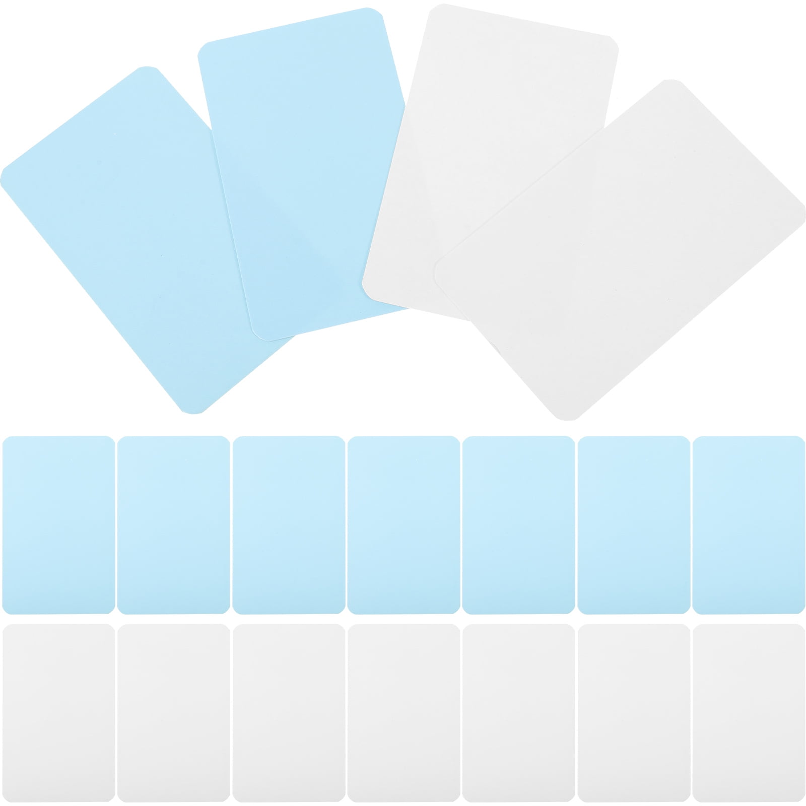 HEANUJJ Assorted Color Blank Paperboard Note Cards for Handmade Cards ...