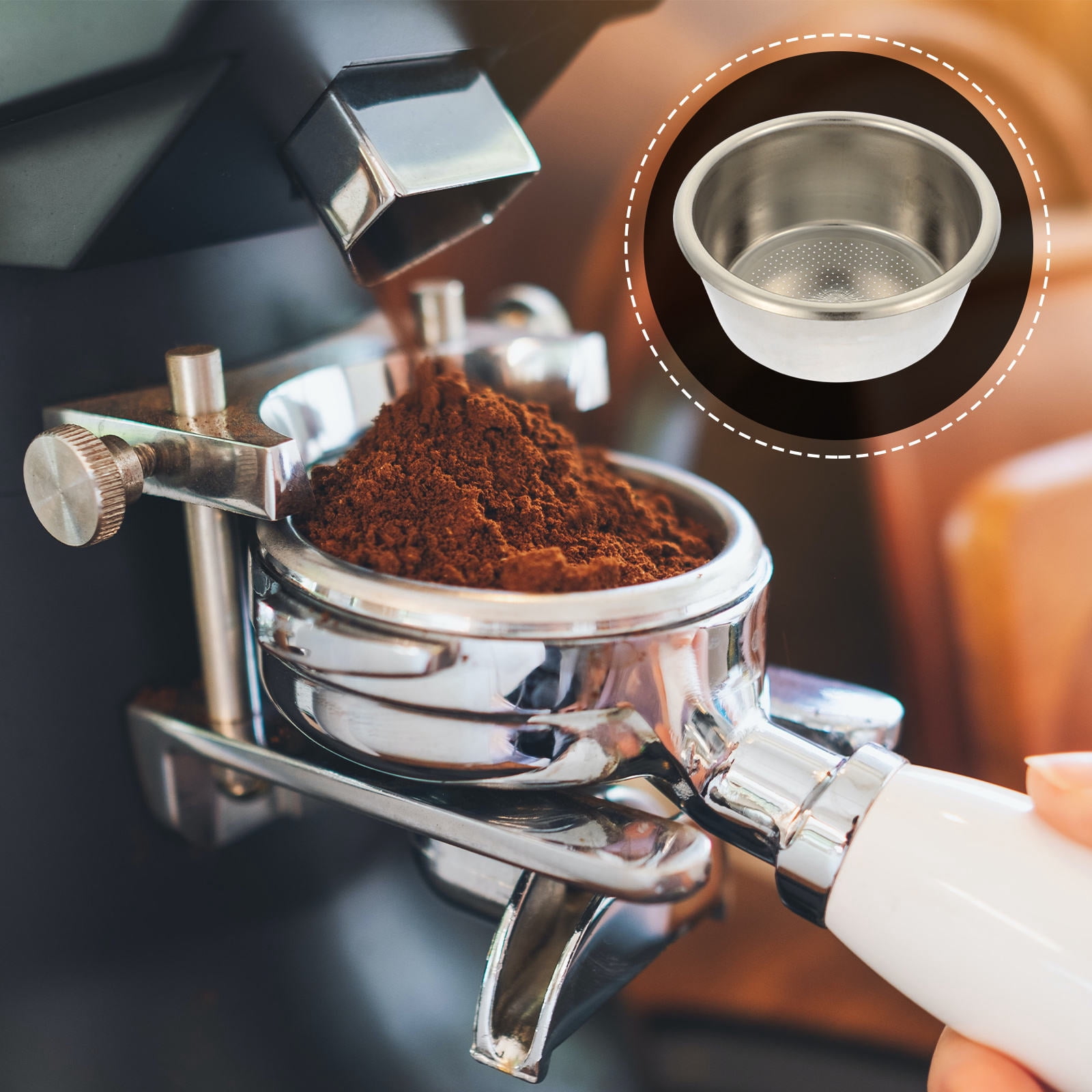 HEANUJJ Stainless Steel Reusable Coffee Filter Basket Design for ...
