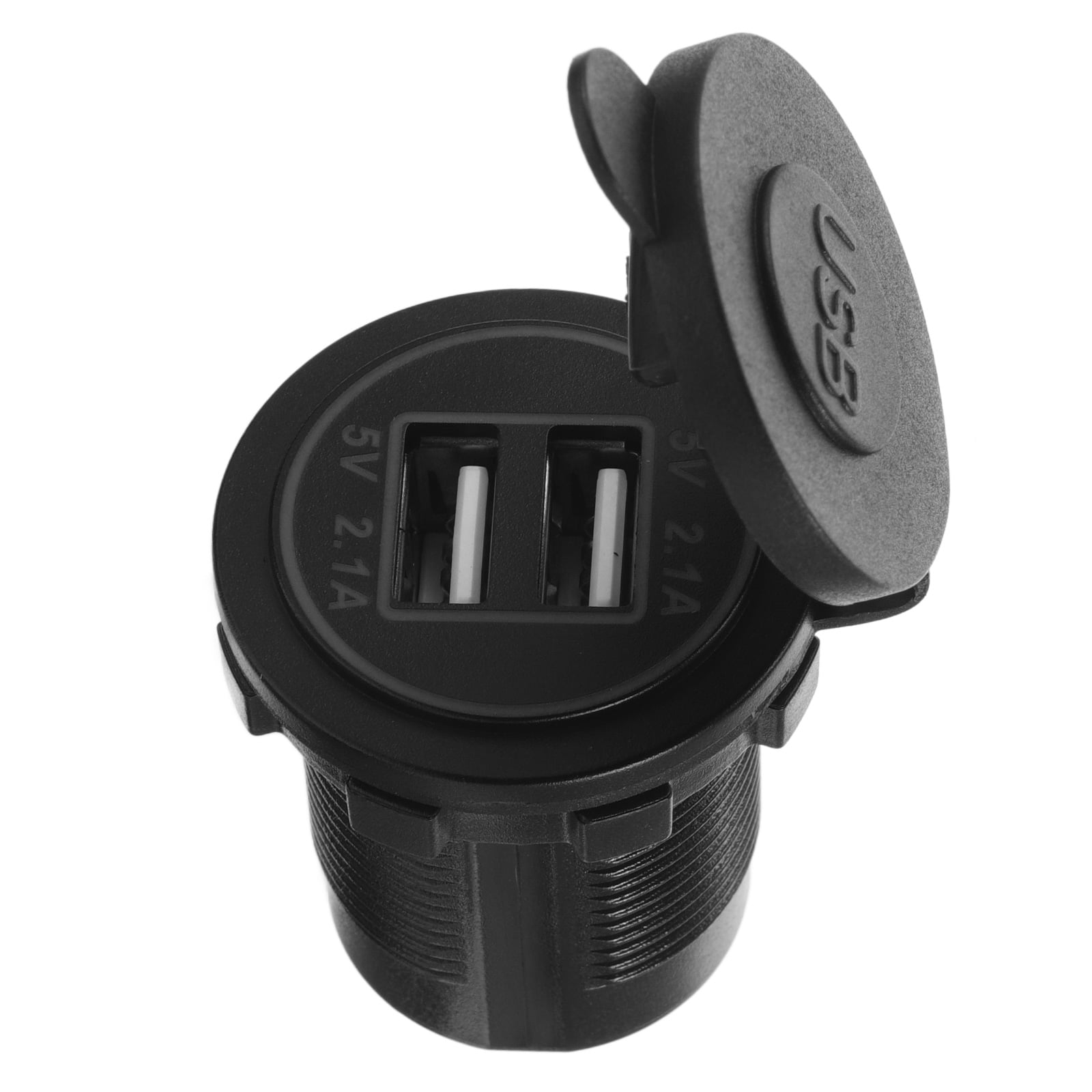 HEANUJJ Quick Charging Motorcycle USB Adapter with Dual Ports for Car ...