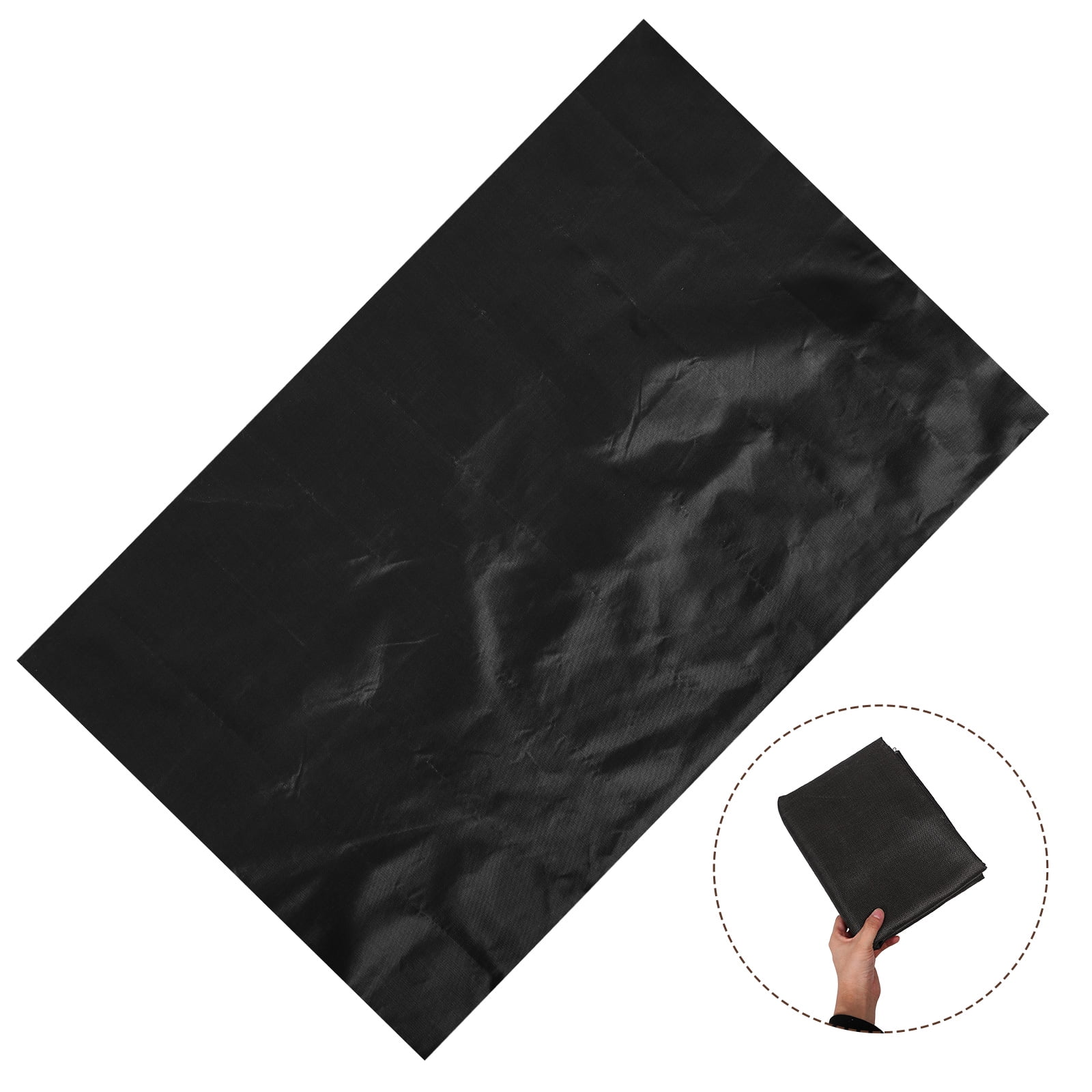 HEANUJJ Fire Pit Grass Protector Fireproof Mat Silicone Layer And ...