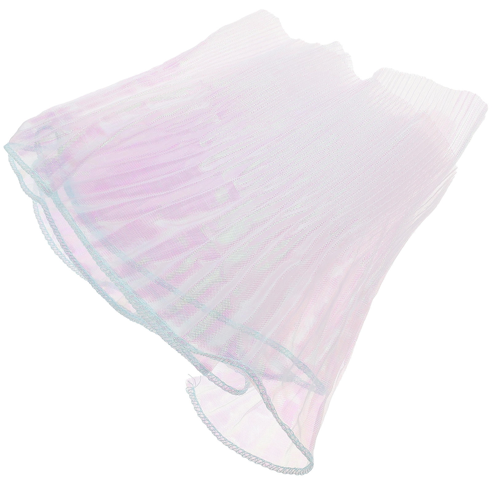 HEANUJJ Multi-Color Organza Fabric for Sewing, Decorative Ruffled Edges ...