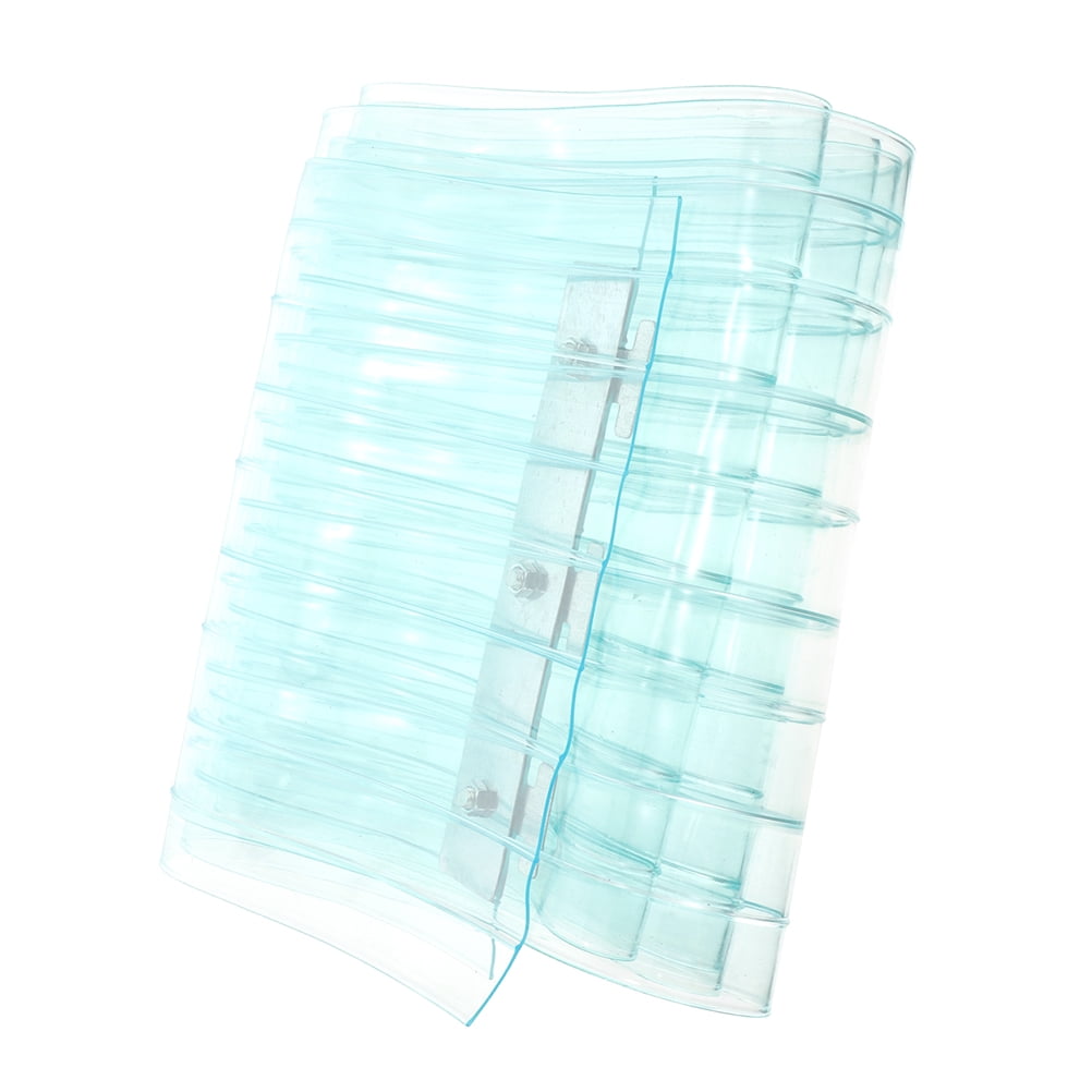 HEANUJJ Freezer Door Curtain PVC Door Strip Curtain Sky Blue Easy ...