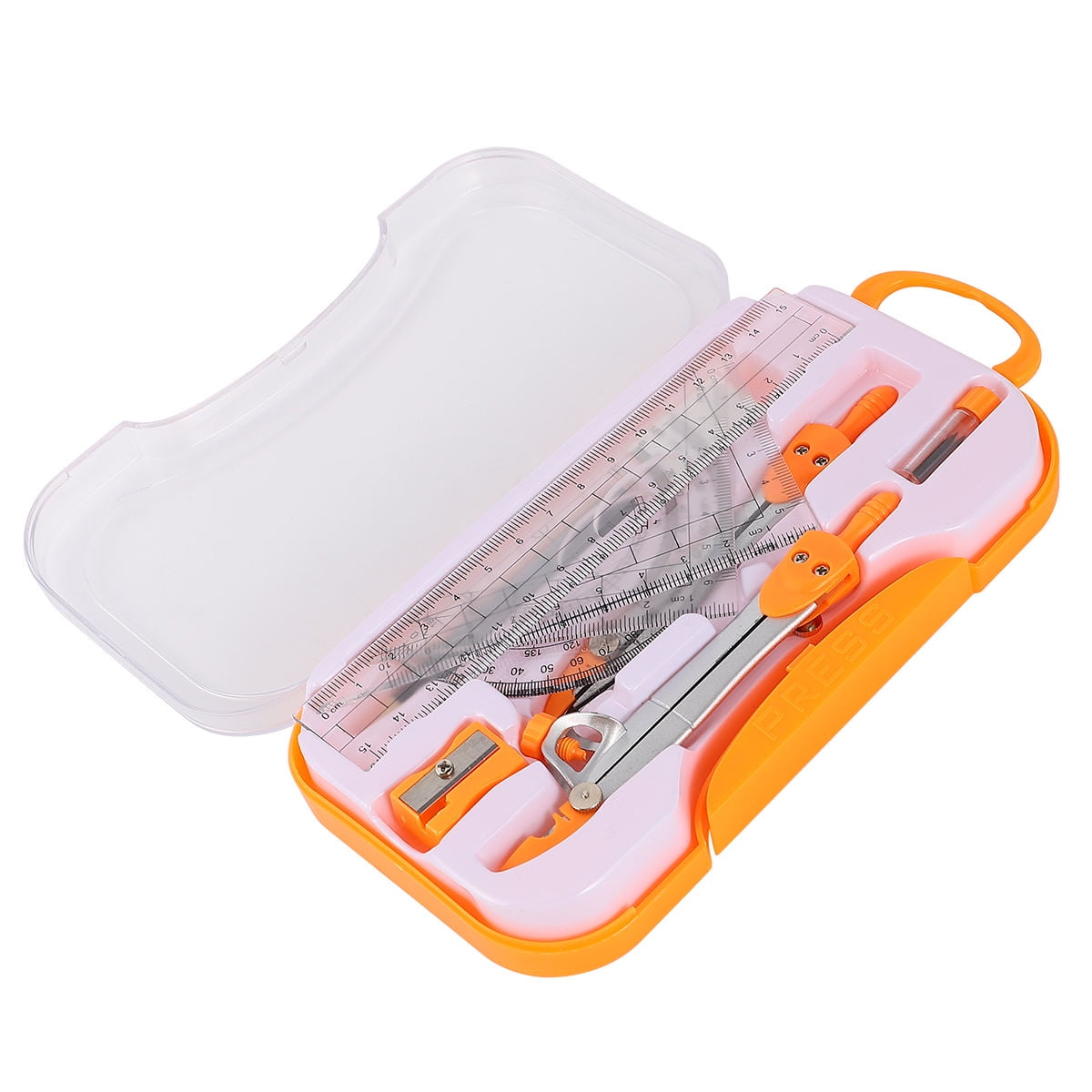 HEANUJJ Geometry Drawing Tool Kit 1Set Compasses Set Assorted Color For Students Math Tools ...