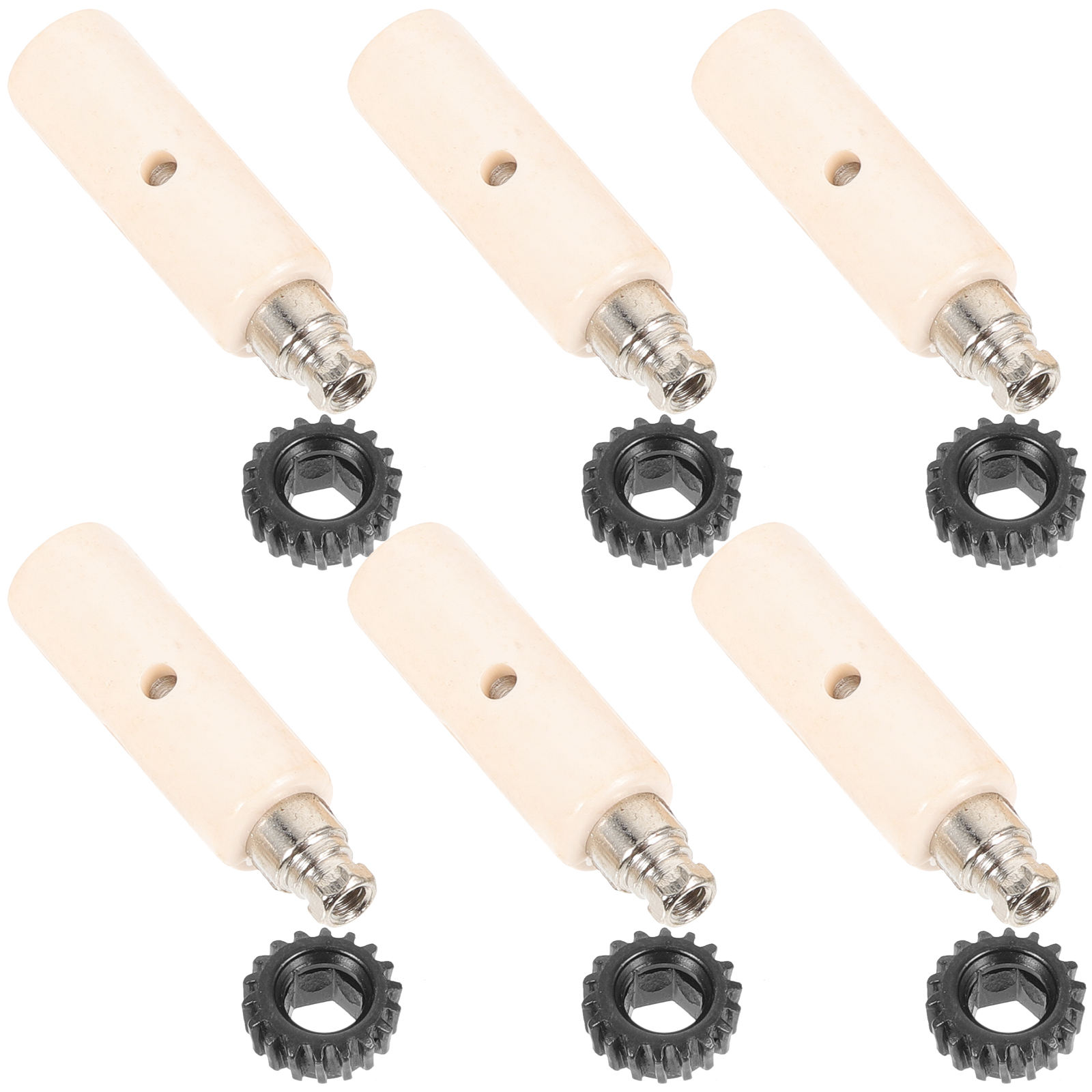 HEANUJJ Metal Guitar Tuning Pegs Tuning Peg Button Gear Black Iron 1 ...