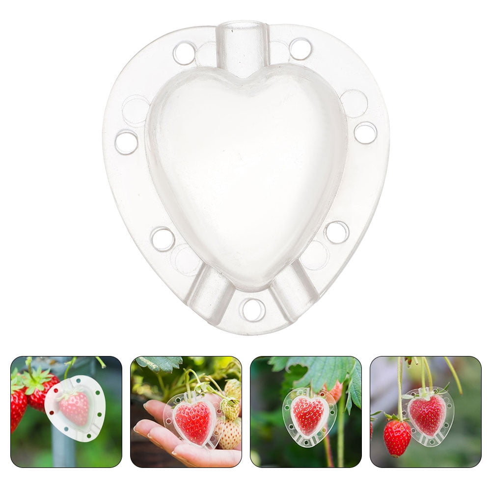 HEANUJJ Vegetable Shaping Mold Heart Shape Plastic Tool for Gardening ...
