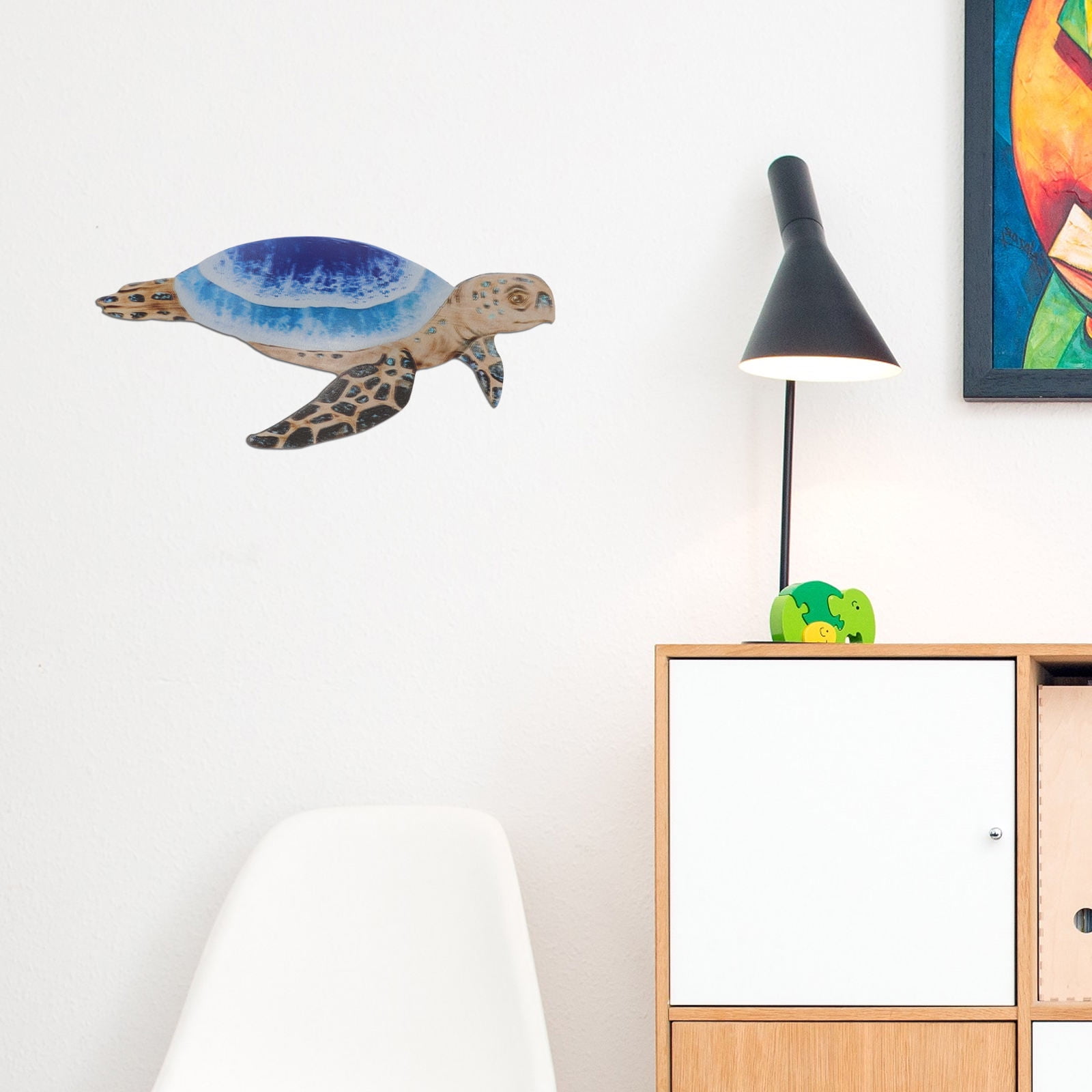HEANUJJ Metal Turtle Wall Art for Outdoor Yard, Fence, Patio, Garden ...