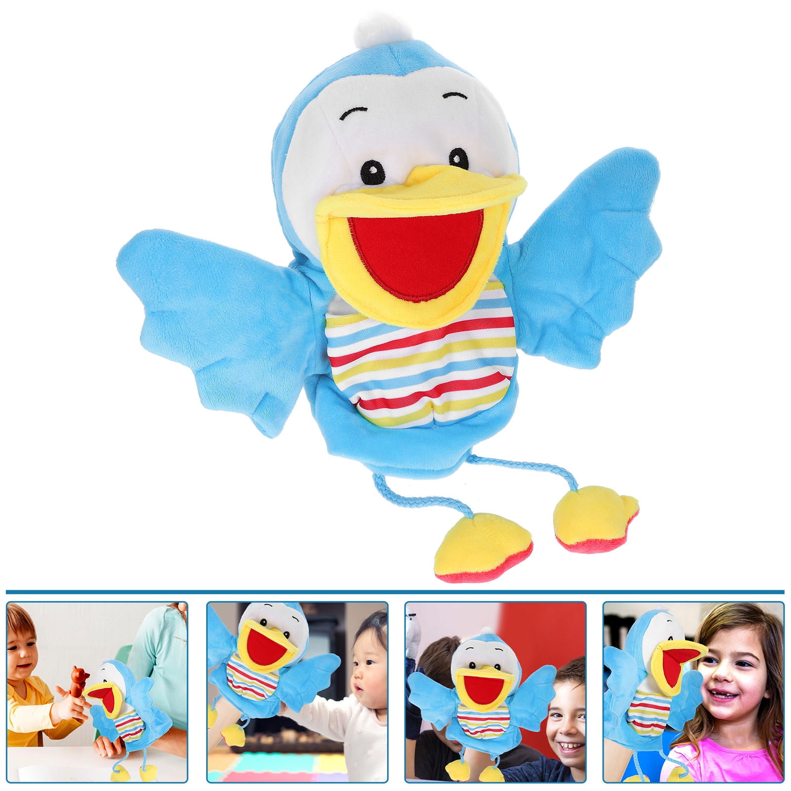 HEANUJJ Animals Hand Puppet Assorted Color 1Set for Storytelling ...