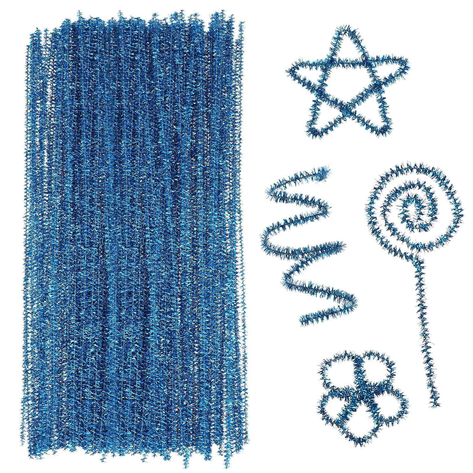HEANUJJ Blue Pipe Cleaners 200pcs Creativity Development for Kids ...