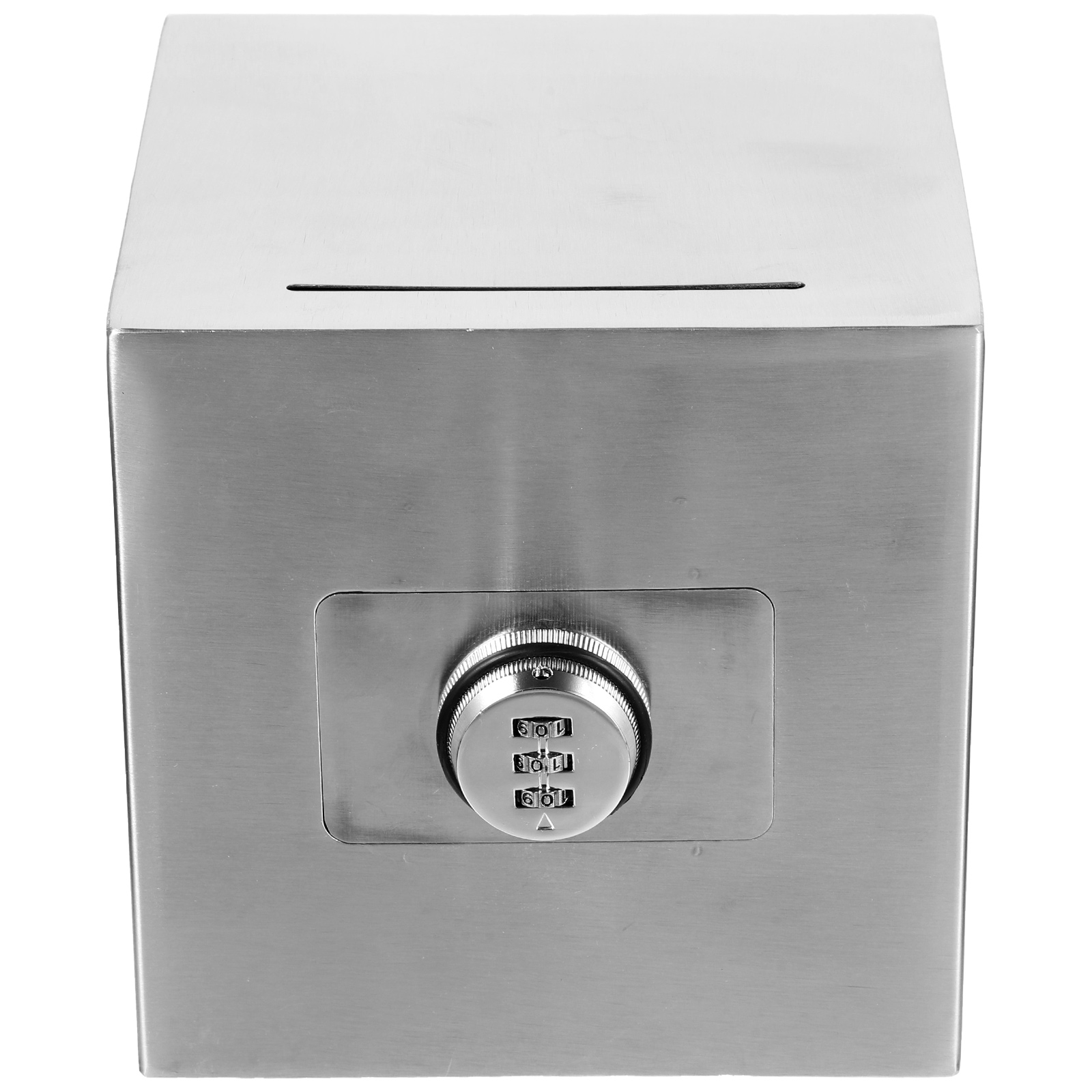 HEANUJJ Locking Bank Bank Silver Stainless Steel 1Pcs - Walmart.com