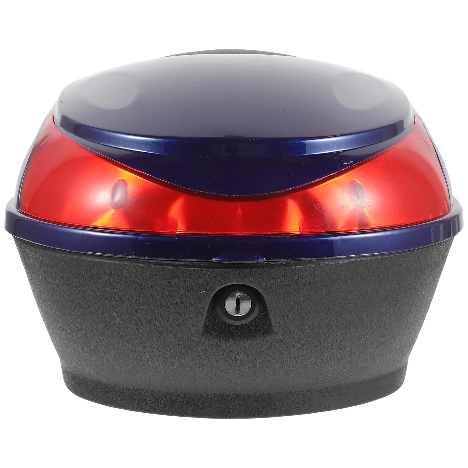HEANUJJ motorcycle cargo box Storage Box Plastic Navy 1Set - Walmart.com