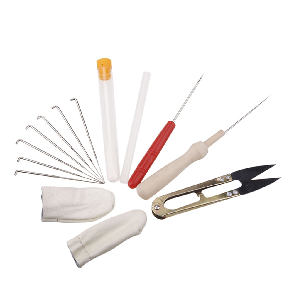 HEANUJJ Needle Felting Tool Set with Felting Pad Needles Finger Stall ...