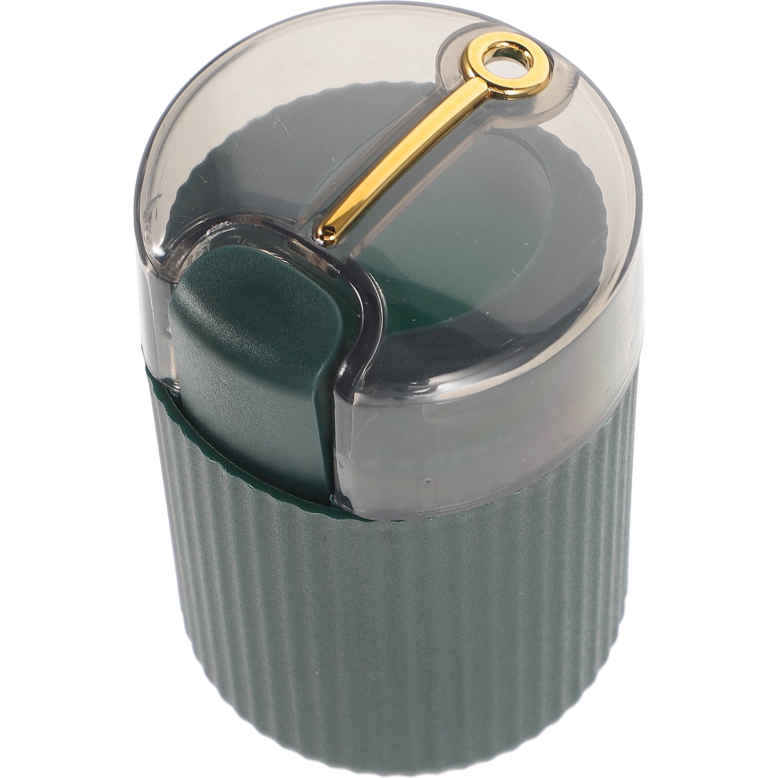 HEANUJJ Desktop Toothpick Holder Dark Color Toothpick Organizer ...