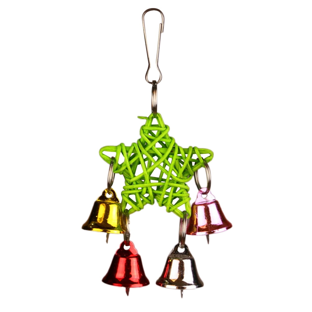 HEANUJJ Parrot Bells Toy Chewing Exercise Balance Exploration 1Pc PP ...