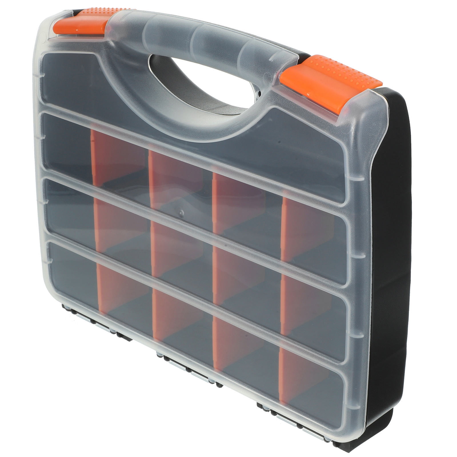 HEANUJJ Black Plastic Storage Container for Tool and Electronic ...