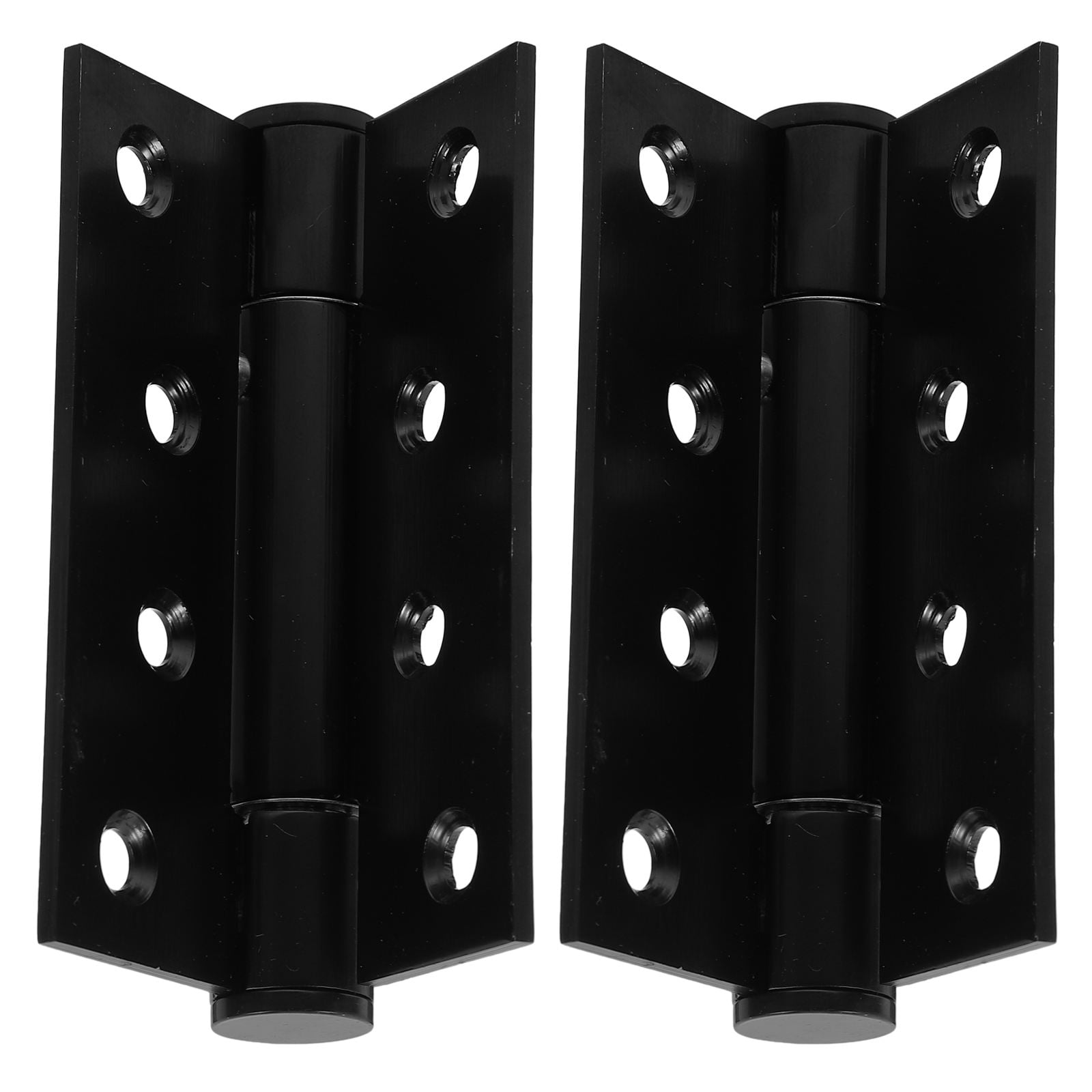 HEANUJJ Aluminum Heavy Duty Self Closing Hinges 2Pcs Black - Walmart.com