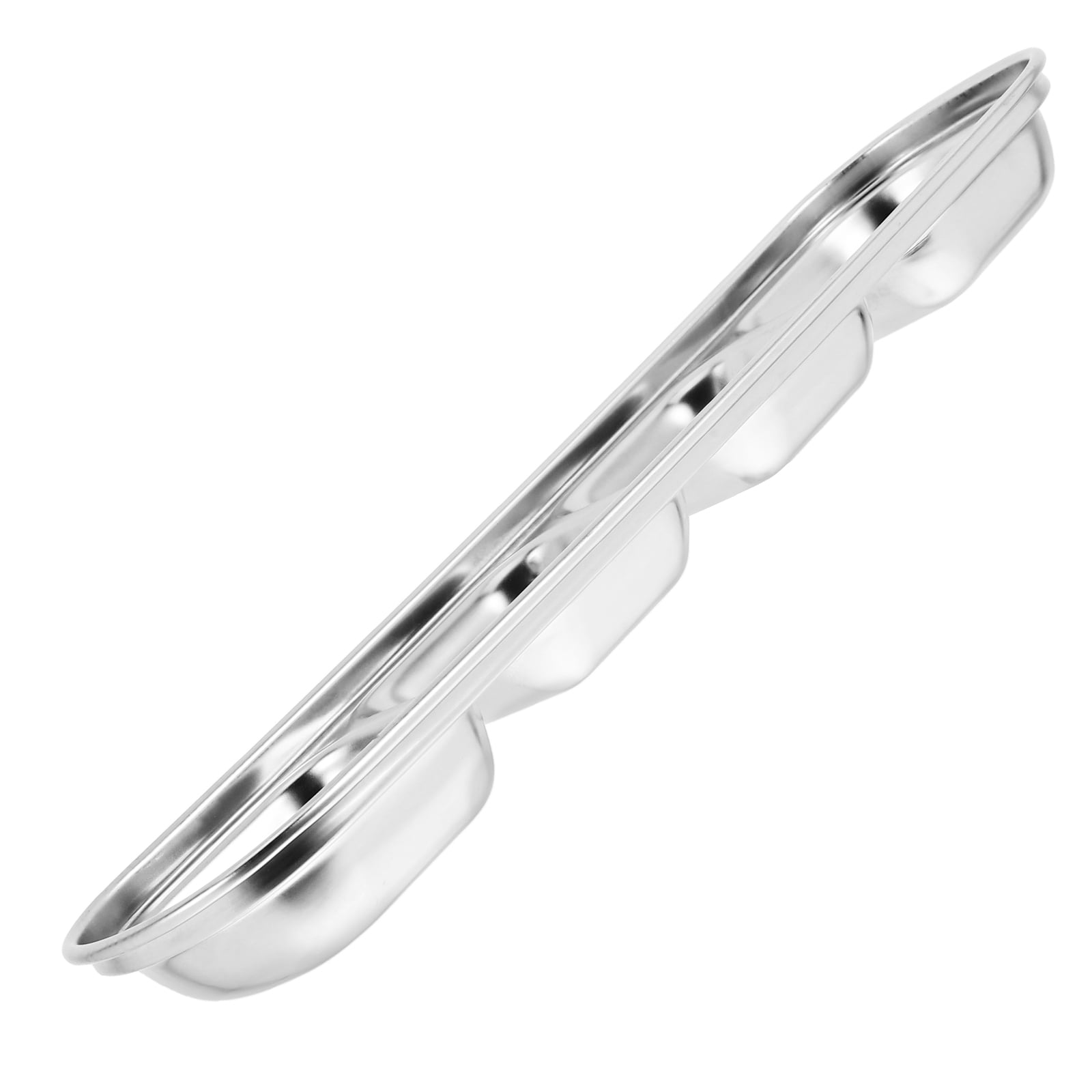 HEANUJJ Stainless Steel Condiment Dish Korean Design Sauce Tray Silver ...