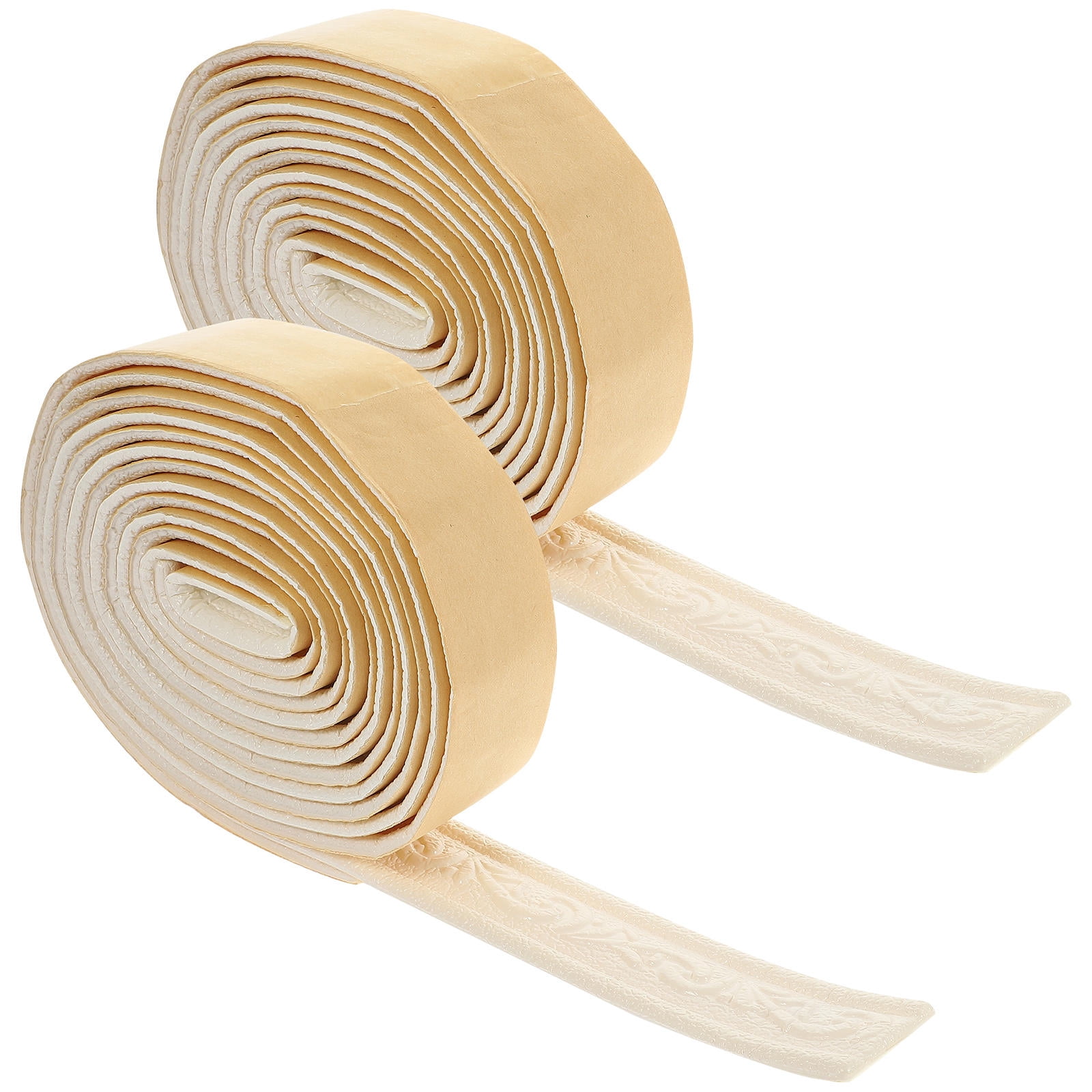 HEANUJJ White Foam Wall Corner Trim 2Pack Protective Decorative Molding ...