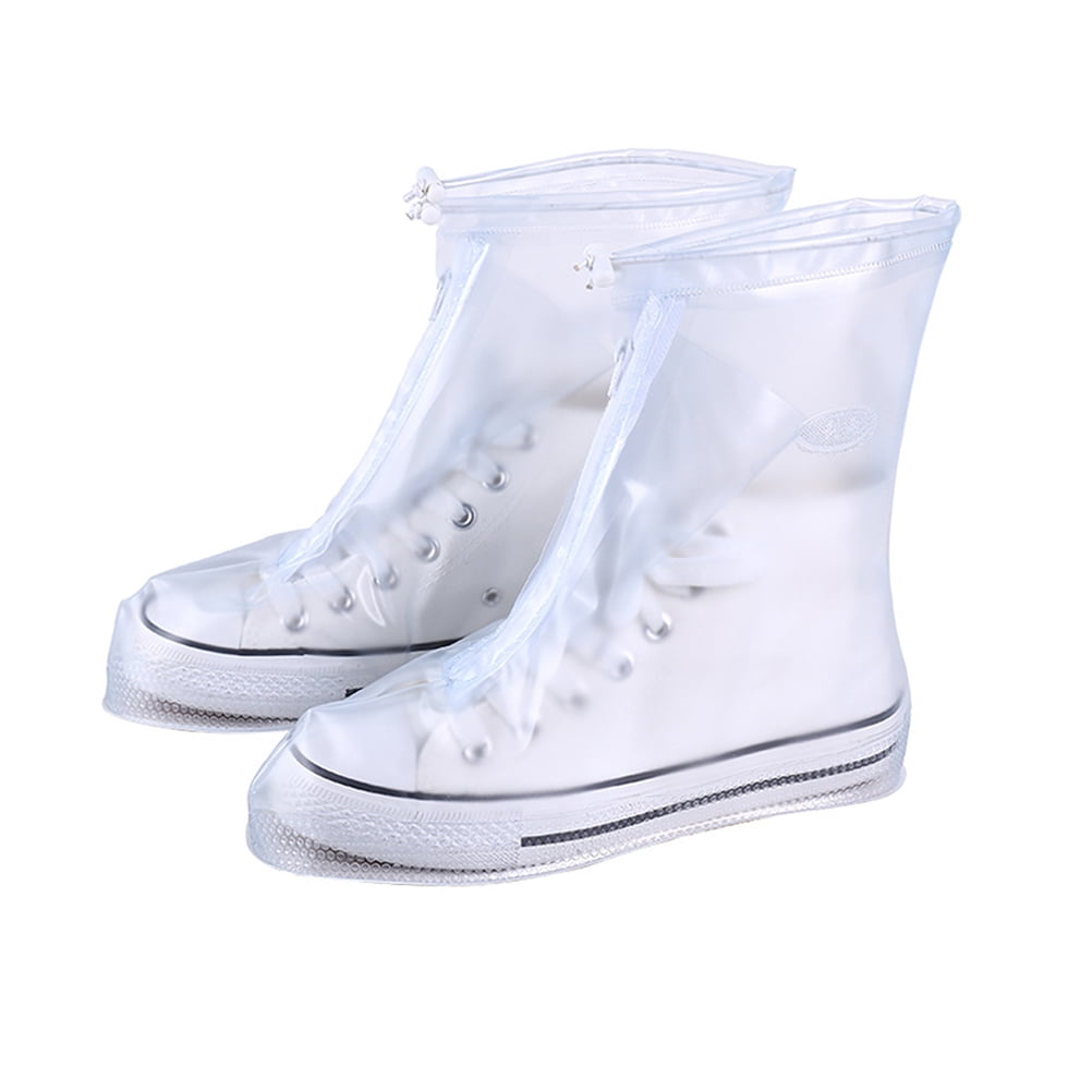 HEANUJJ Walking Boot Covers, PVC Rain Shoe Covers with Anti- Sole, Rain ...