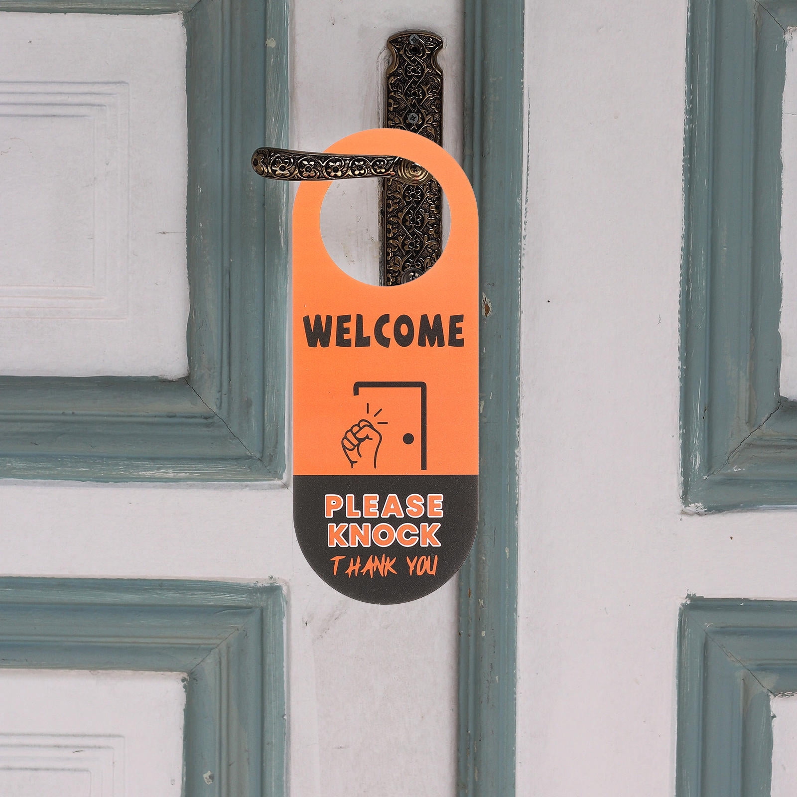 HEANUJJ Double Sided Privacy Door Hanger Sign for Office Door Handle ...
