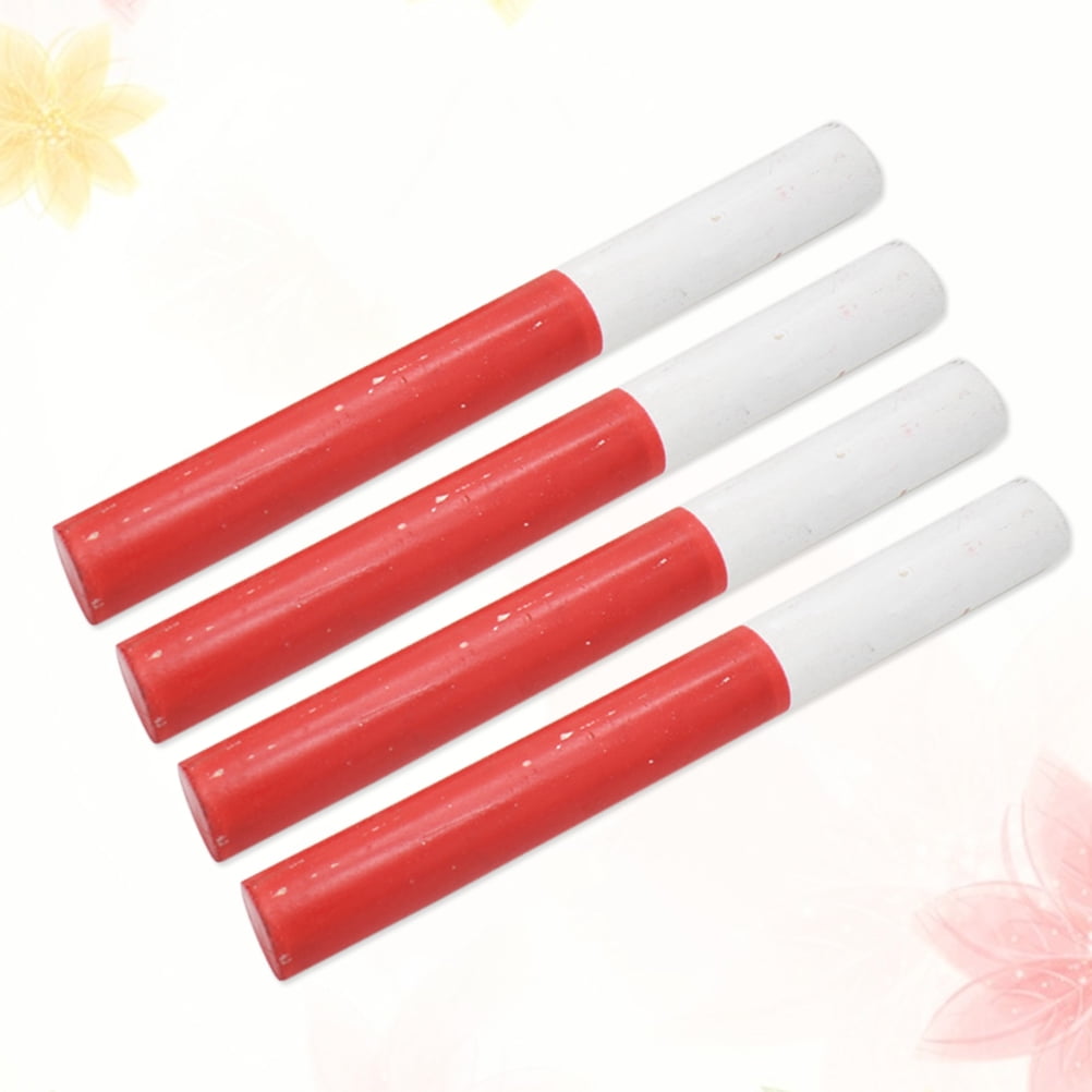 HEANUJJ Wooden Relay Sticks for Gym Equipment Red Running Accessories ...