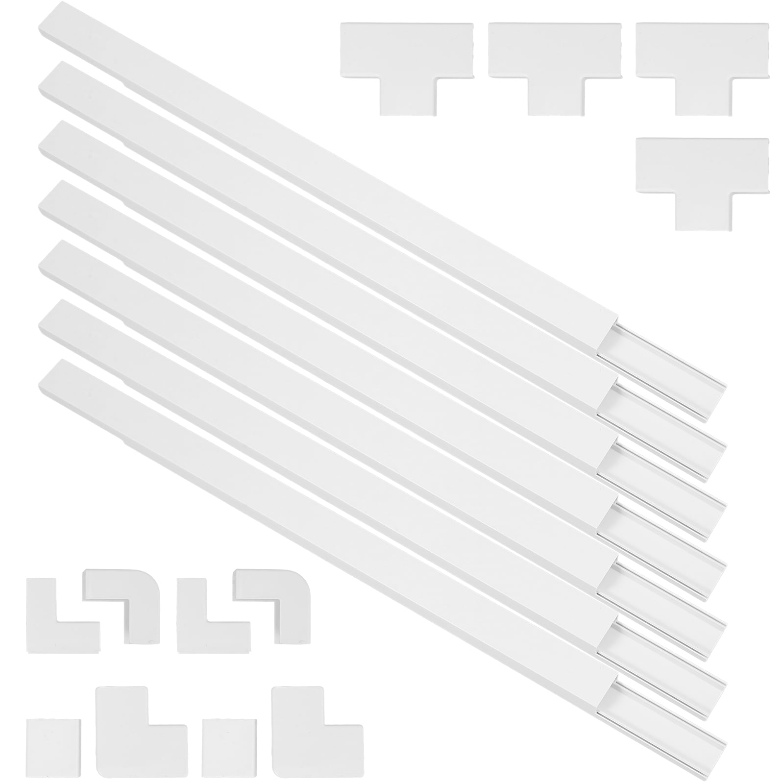 HEANUJJ cable organiser Wall Wire Cover PVC Wall Organization for ...