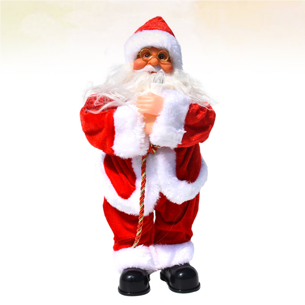 HEANUJJ electronic toys Santa Musical Toy Red Plastic Swinging for ...
