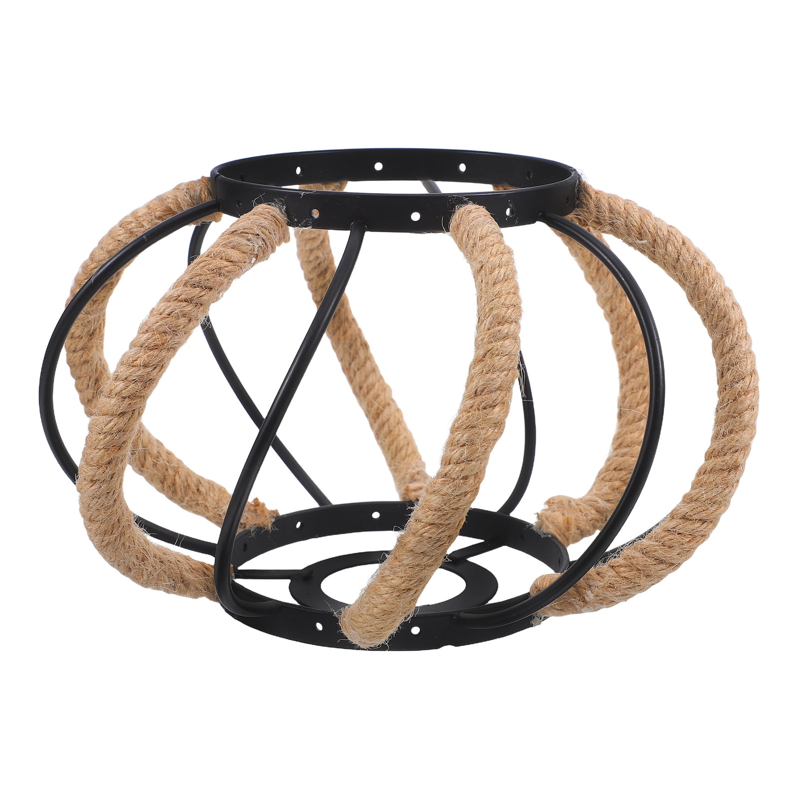 HEANUJJ Rustic Ceiling Light Cover Multi Iron And Rope 1Pack - Walmart.com