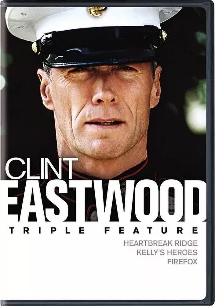 HEARTBREAK RIDGE + KELLY'S HEROES + FIREFOX DVD Clint Eastwood Triple ...