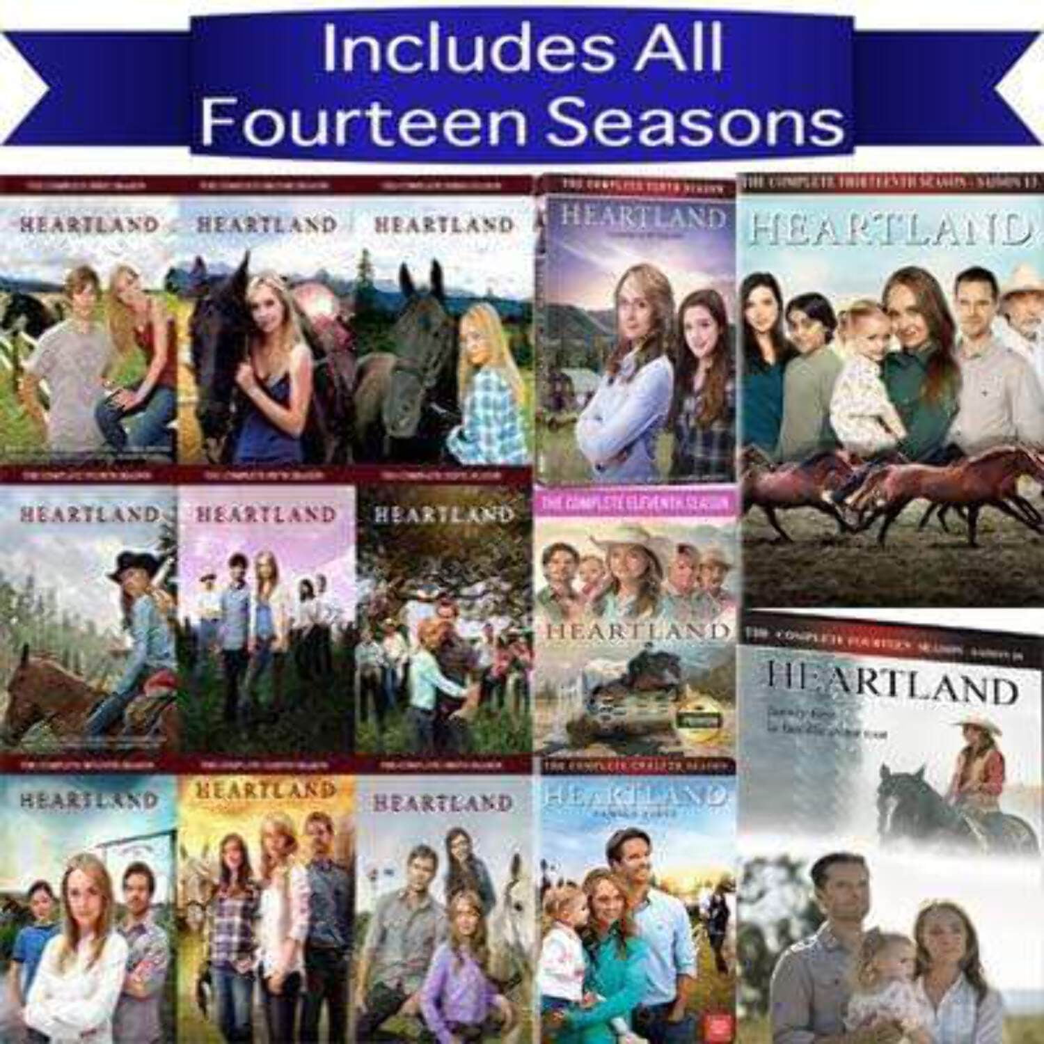 HEARTLAND COMPLETE SERIES SEASONS 1-14 DVD SET - Walmart.com