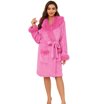 HEARTNICE Fuzzy Robes for Women, Long Plush Hooded Fluffy Warm ...