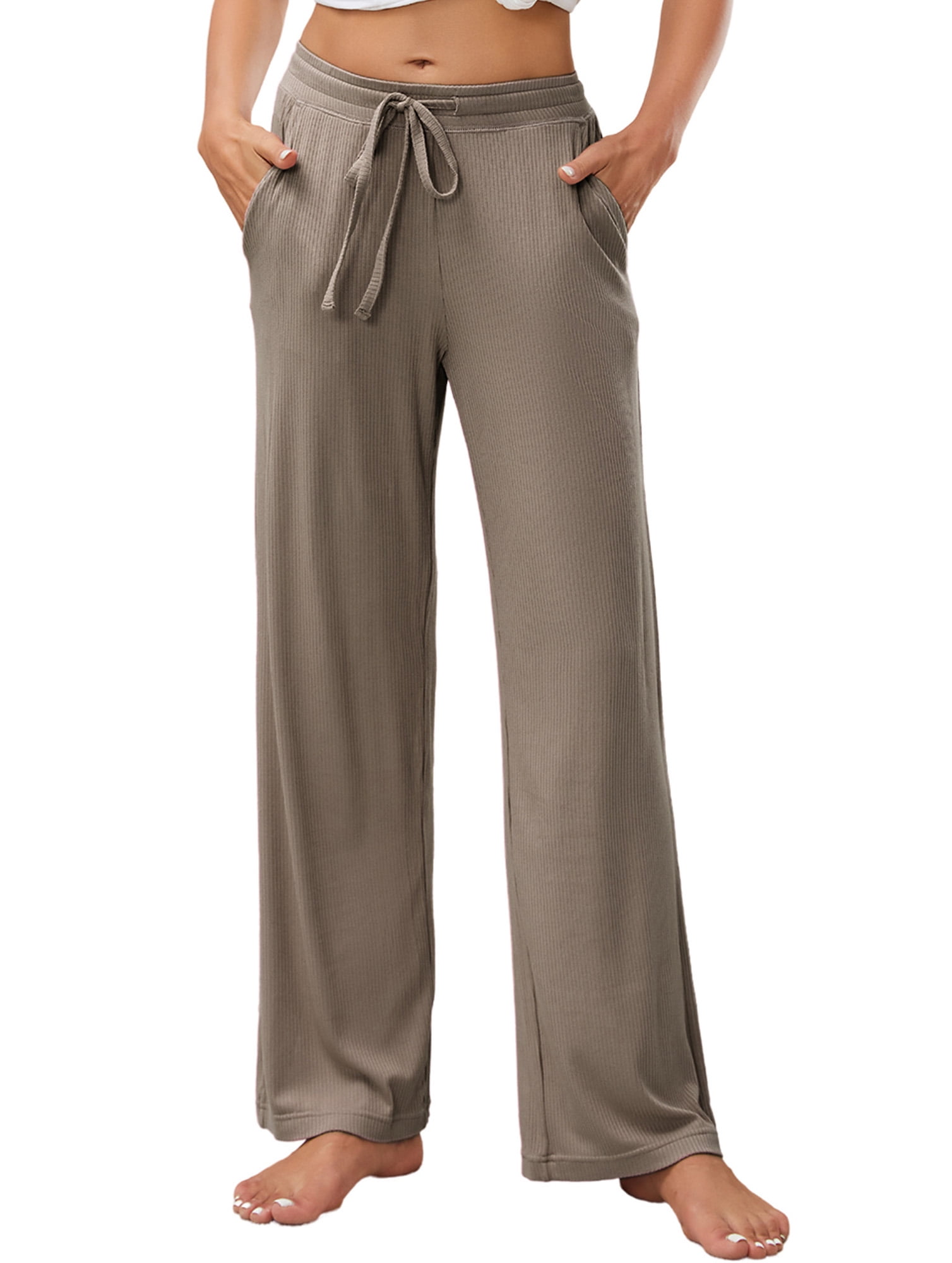 HEARTNICE Women's Pajamas Pants, with Pockets Pj Bottoms Lounge Stretch ...