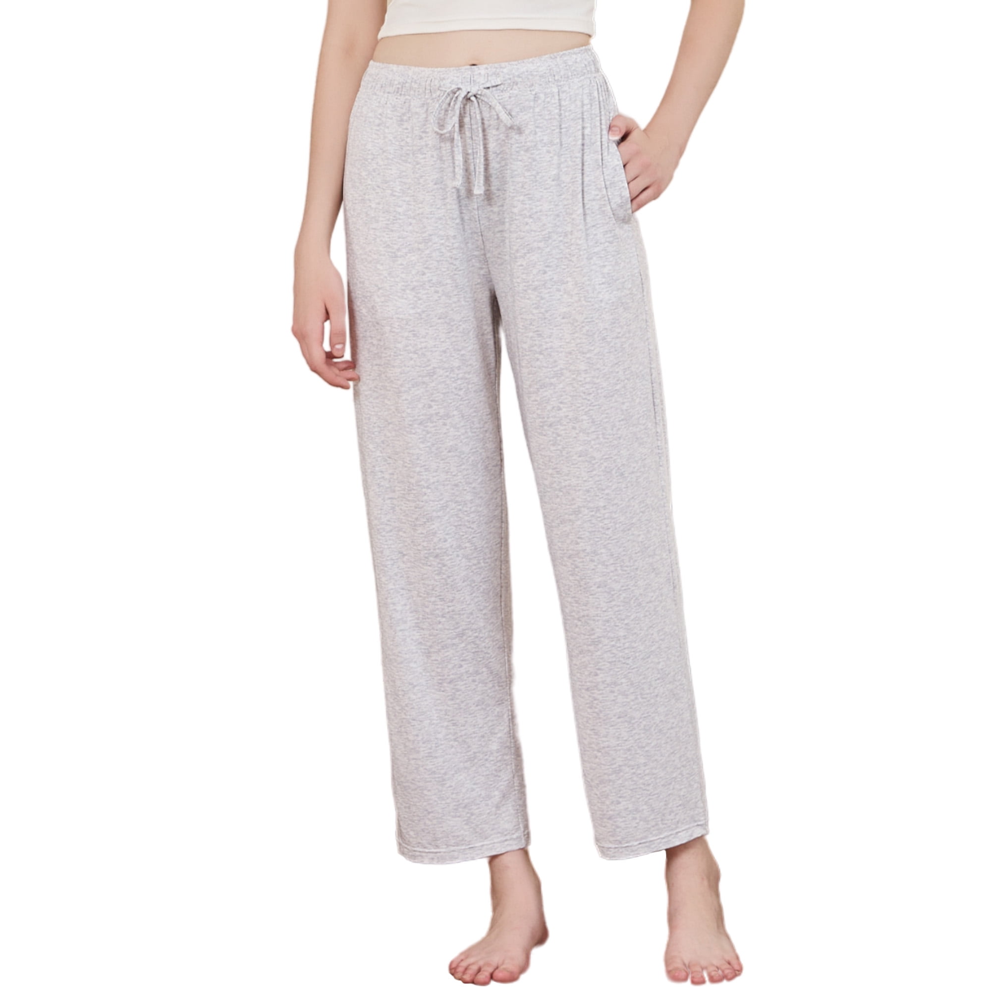 HEARTNICE Womens Pajama Pants, Comfy Lightweight PJ Bottoms with ...