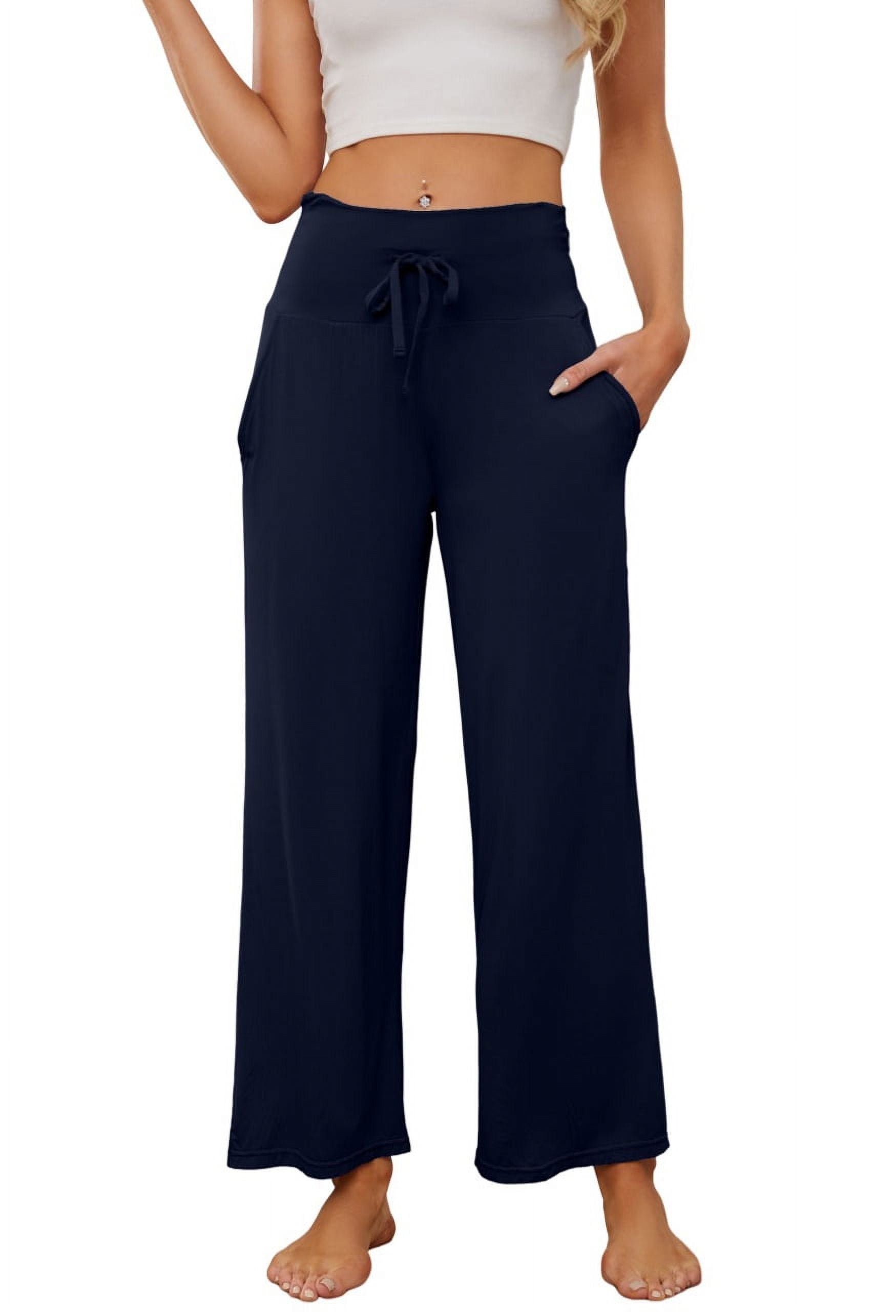 HEARTNICE Womens Pajama Pants, Soft Lounge Pants Lightweight High ...